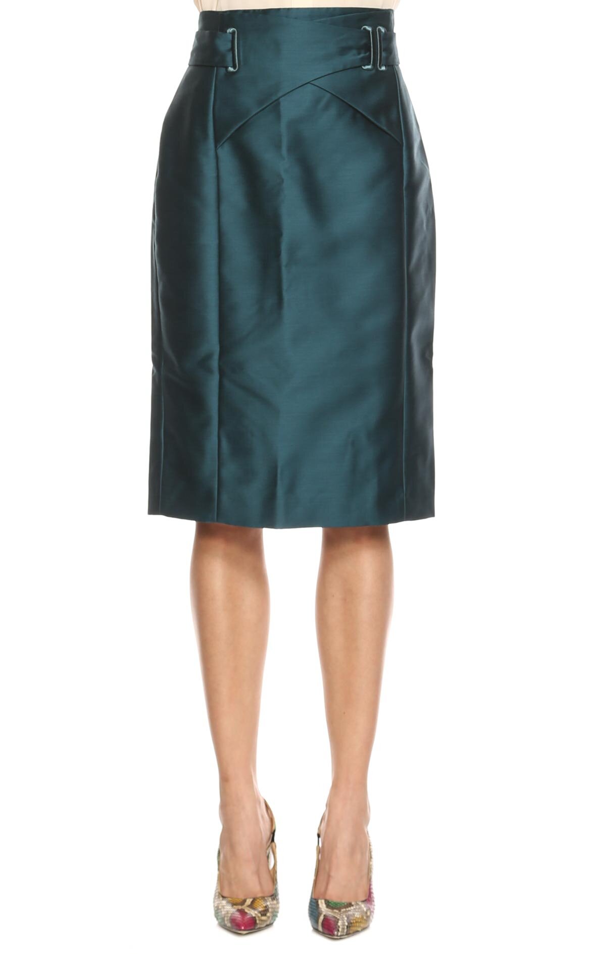 Zuhair Murad-Zuhair Murad Mavi Etek