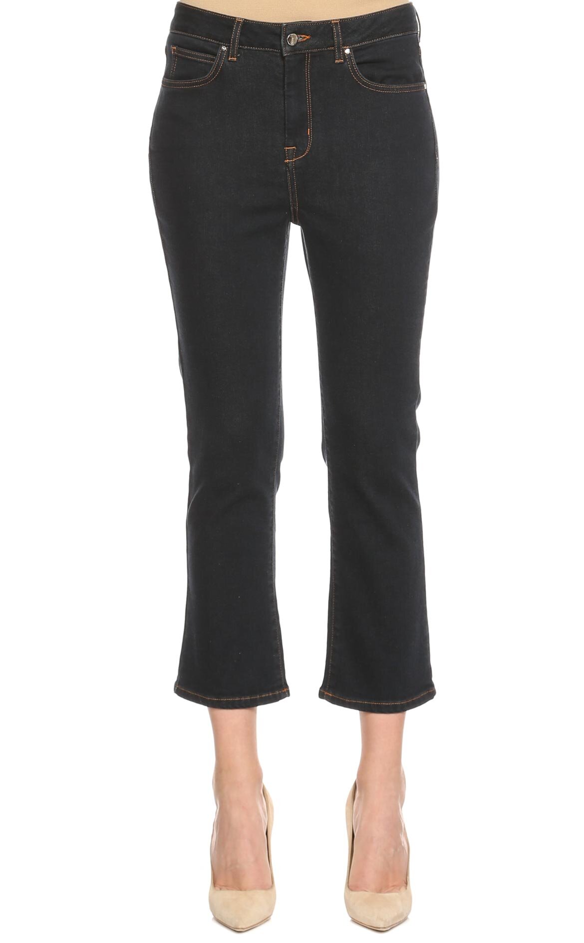 Karen Millen-Karen Millen Mavi Jean Pantolon Karen Millen-Karen Millen Mavi Jean Pantolon