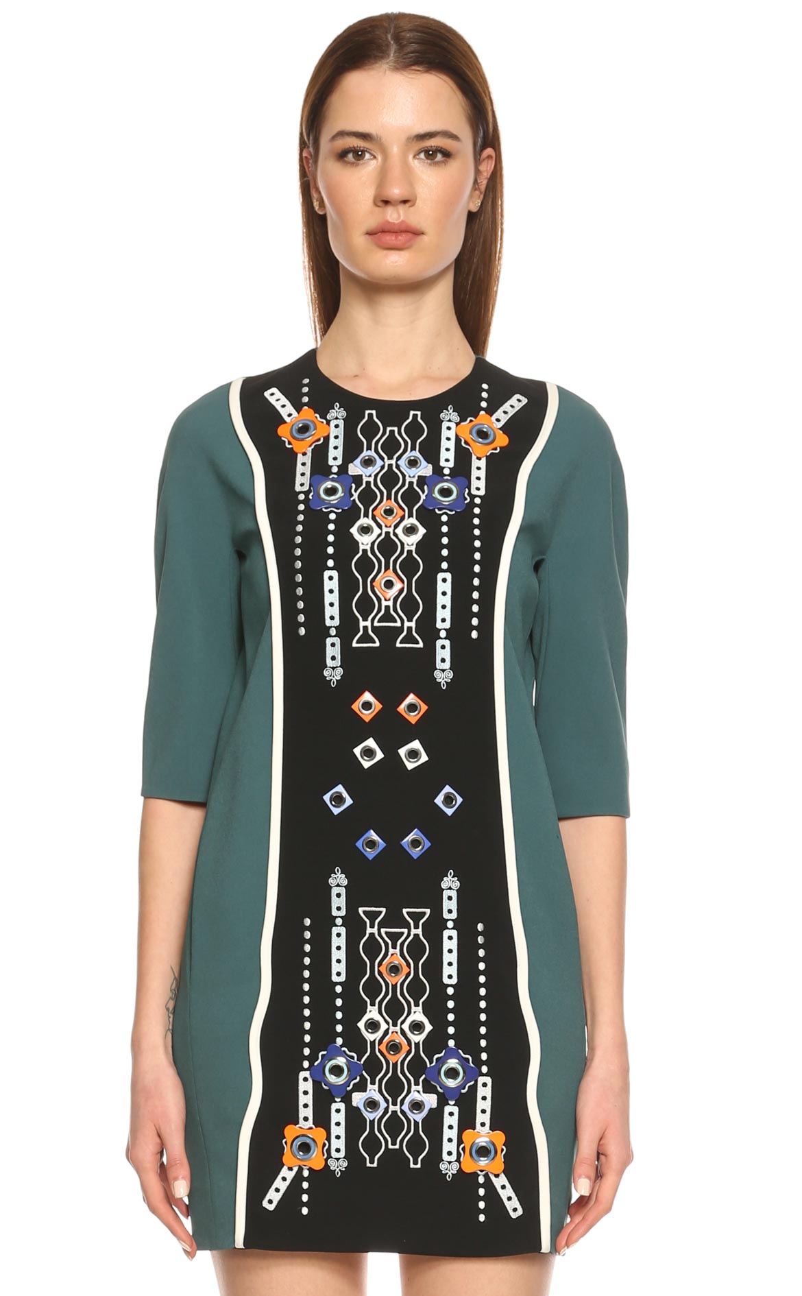 Peter Pilotto-Peter Pilotto Yeşil Elbise Peter Pilotto-Peter Pilotto Yeşil Elbise