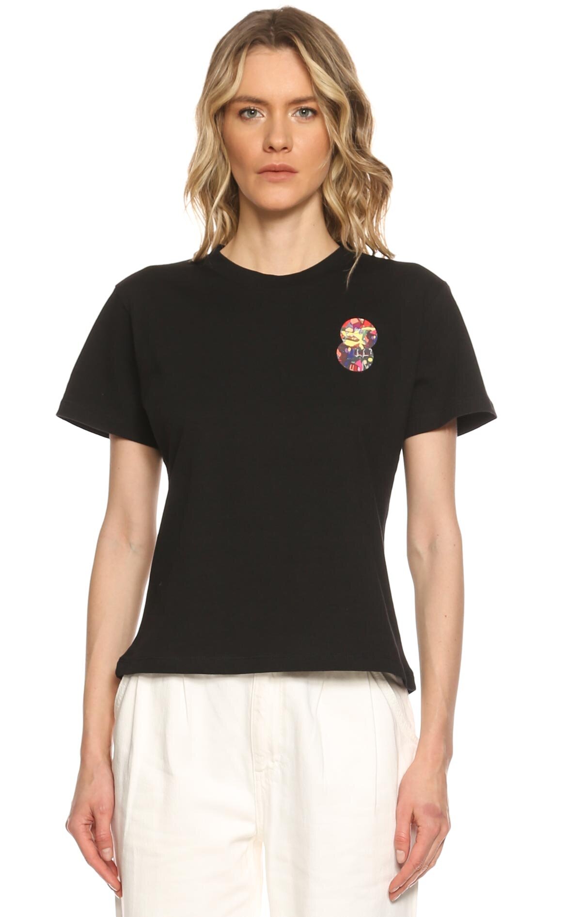 Neta-Neta Siyah T-Shirt