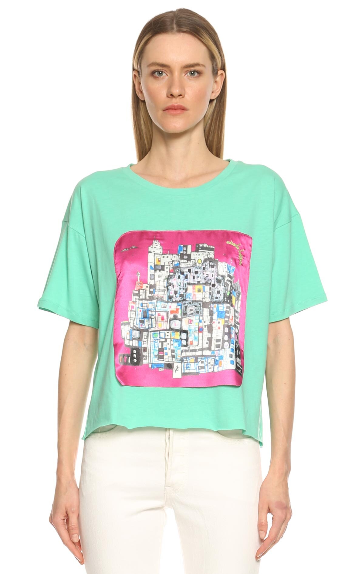 Be Mine-Be Mine Yeşil T-Shirt