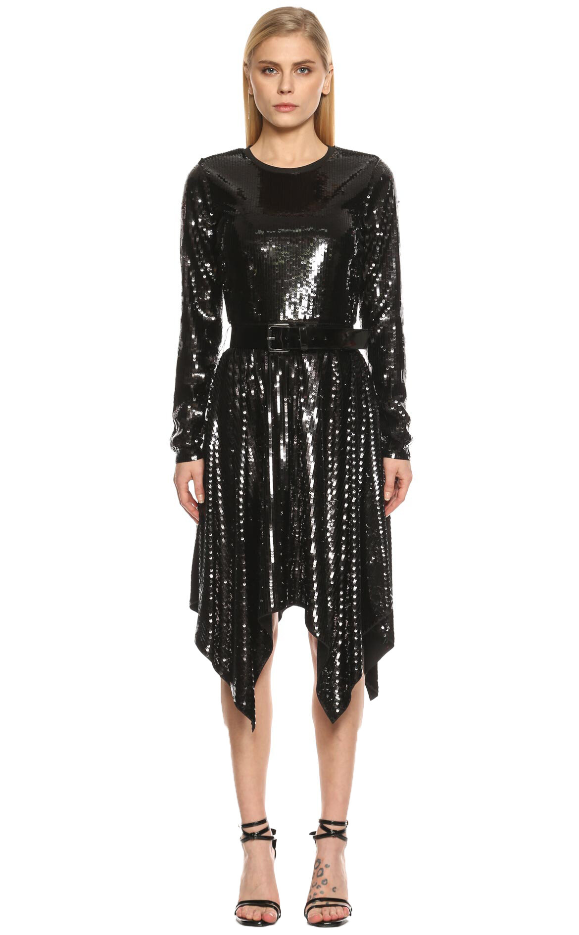 MICHAEL Michael Kors-MICHAEL Michael Kors Siyah Elbise