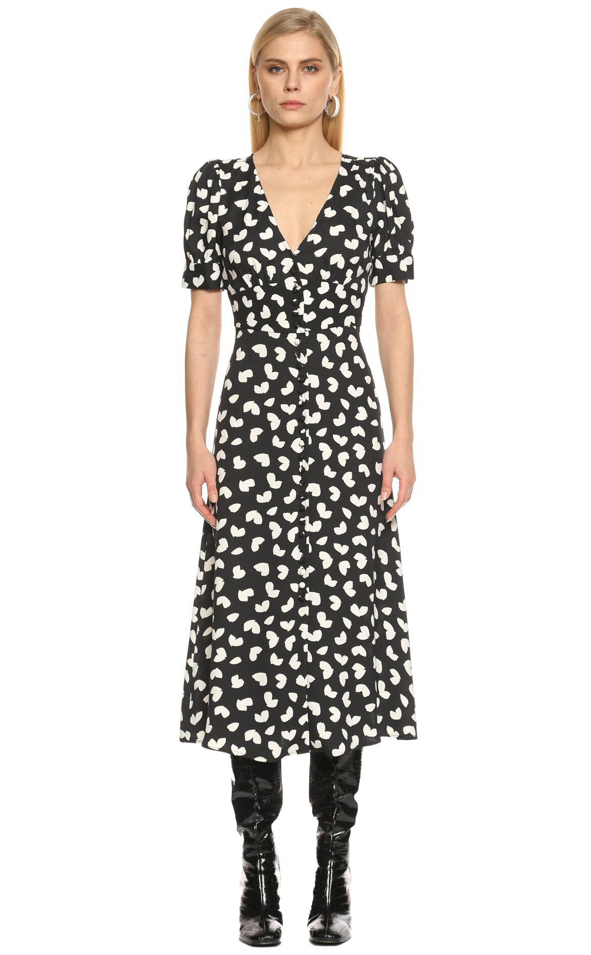 MICHAEL Michael Kors-MICHAEL Michael Kors Siyah Elbise