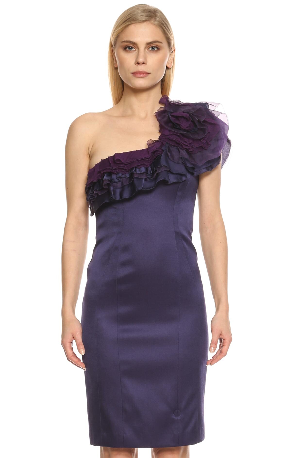 Temperley London-Temperley London Mor Elbise