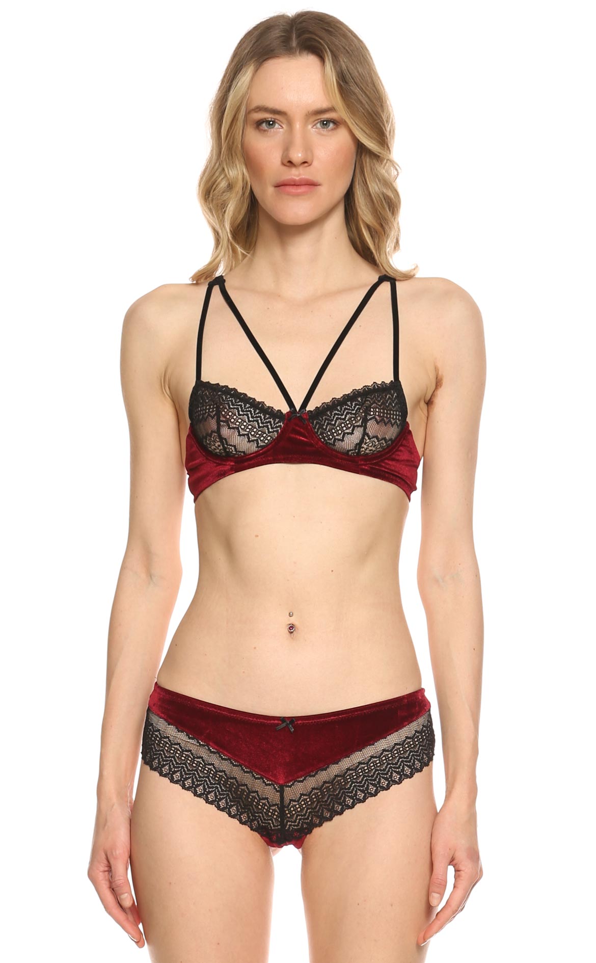 25Th Hour-25Th Hour Bordo Sütyen 25Th Hour-25Th Hour Bordo Sütyen