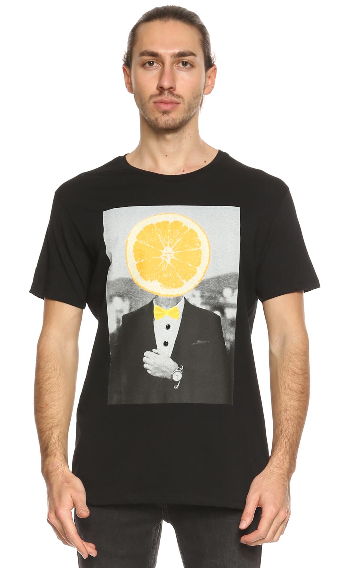 One Gogh-One Gogh Siyah T-Shirt