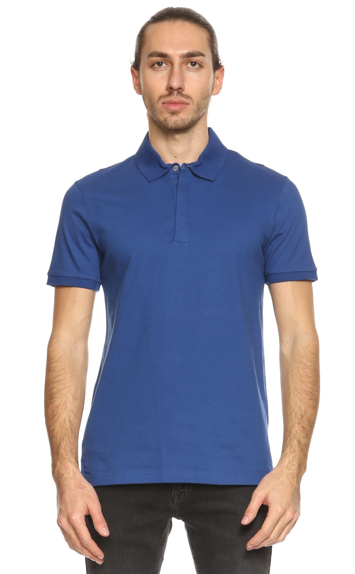 Royal Gang-Royal Gang Mavi Polo T-Shirt