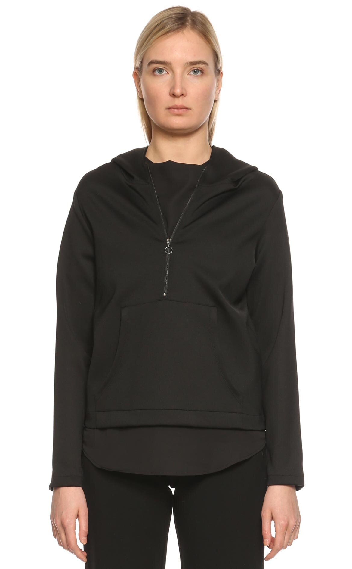 Just Lıke You-Just Lıke You Siyah Sweatshirt