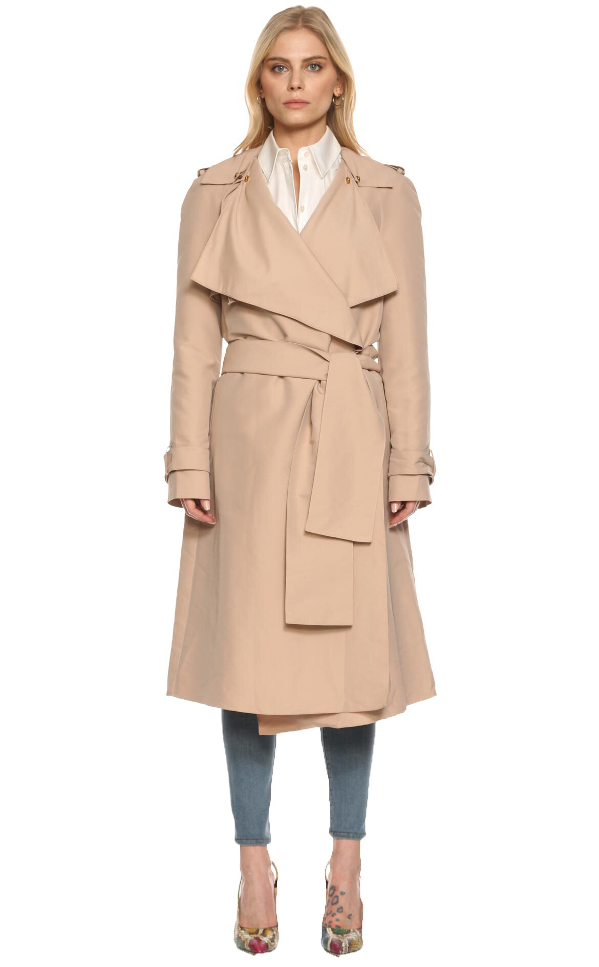 Lanvin-Lanvin Ten Rengi Trençkot