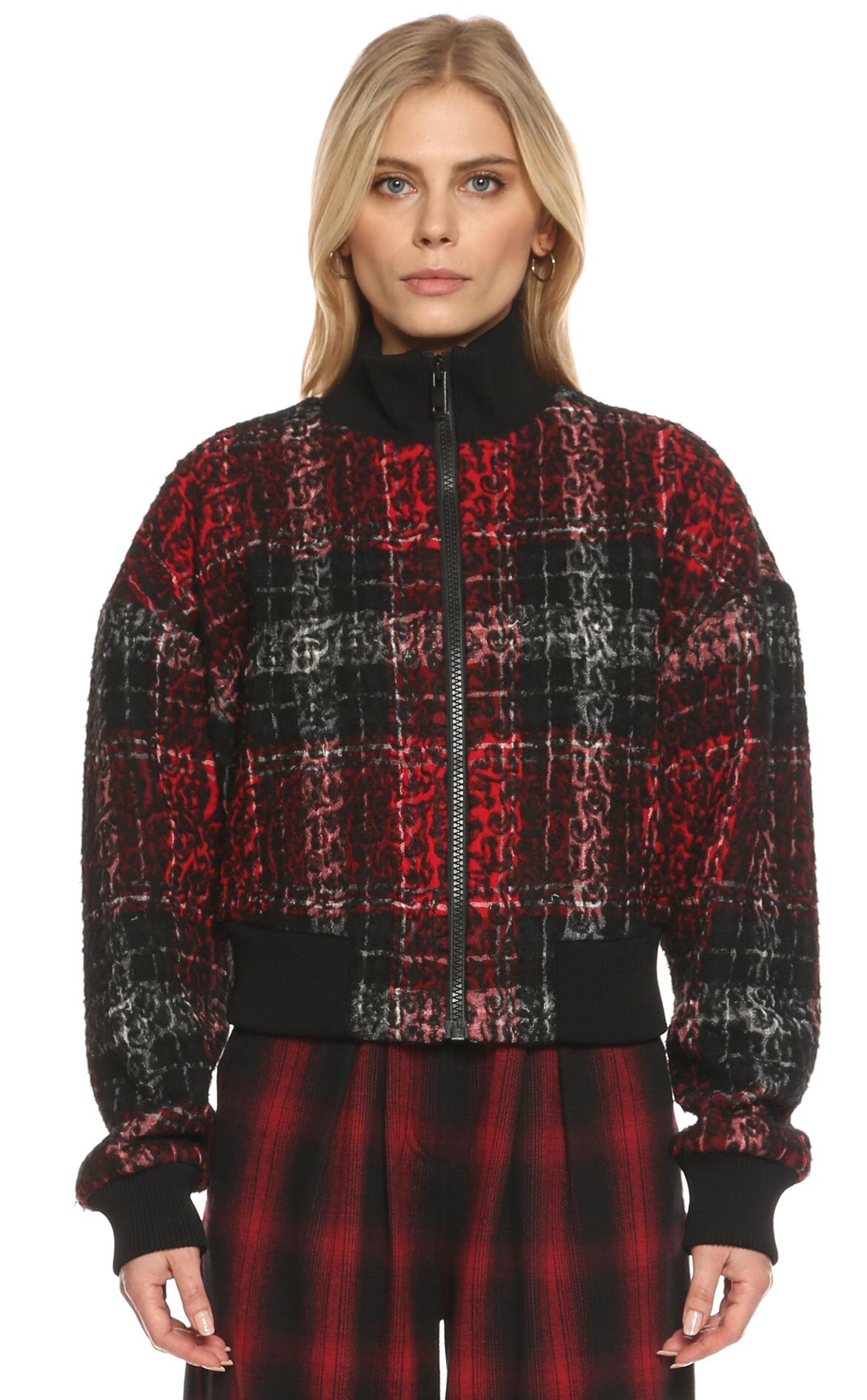 DKNY-DKNY Kırmızı Mont