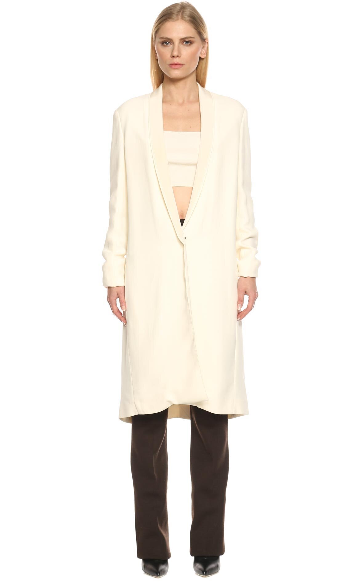 Haider Ackermann-Haider Ackermann Beyaz Ceket