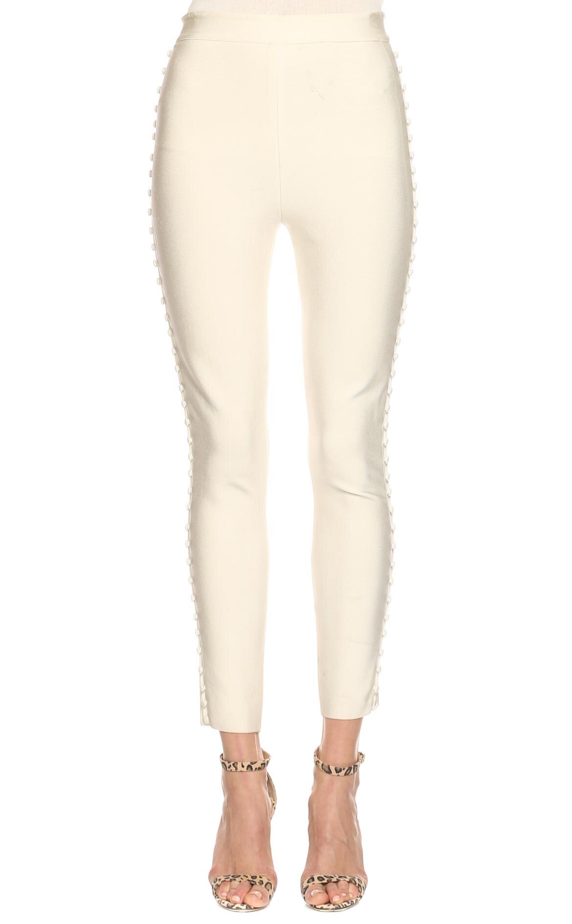 Misha-Misha Krem Rengi Pantolon