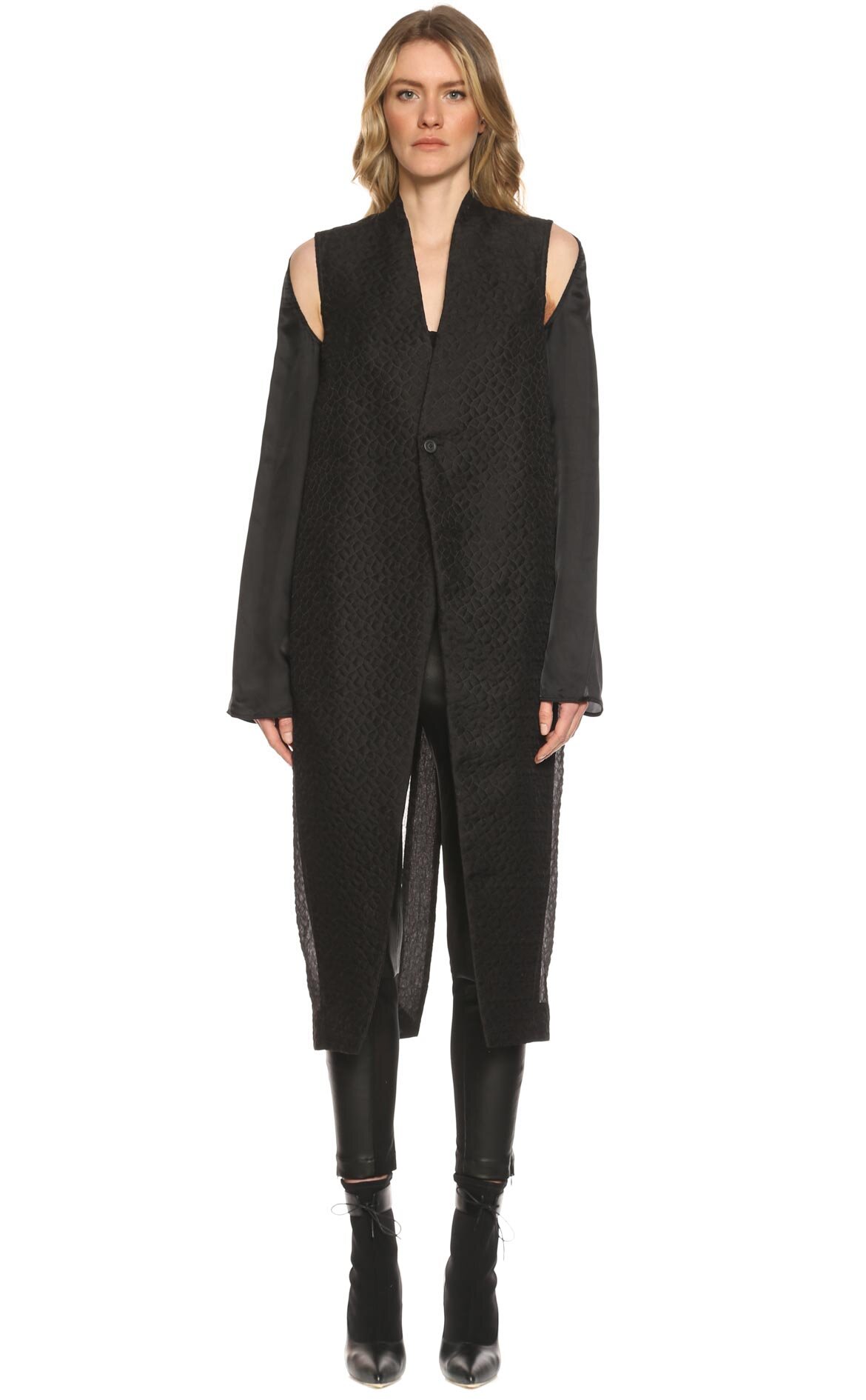 Rick Owens-Rick Owens Siyah Pardesü