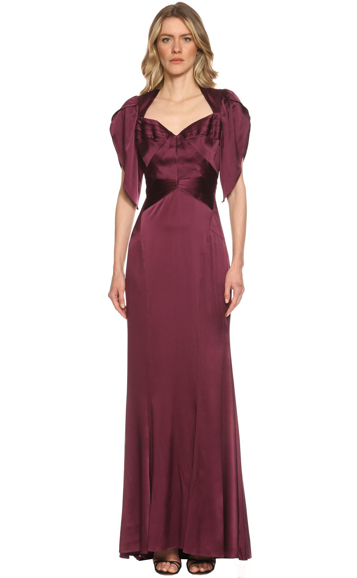 Z Spoke-Z Spoke Mor Gece Elbisesi