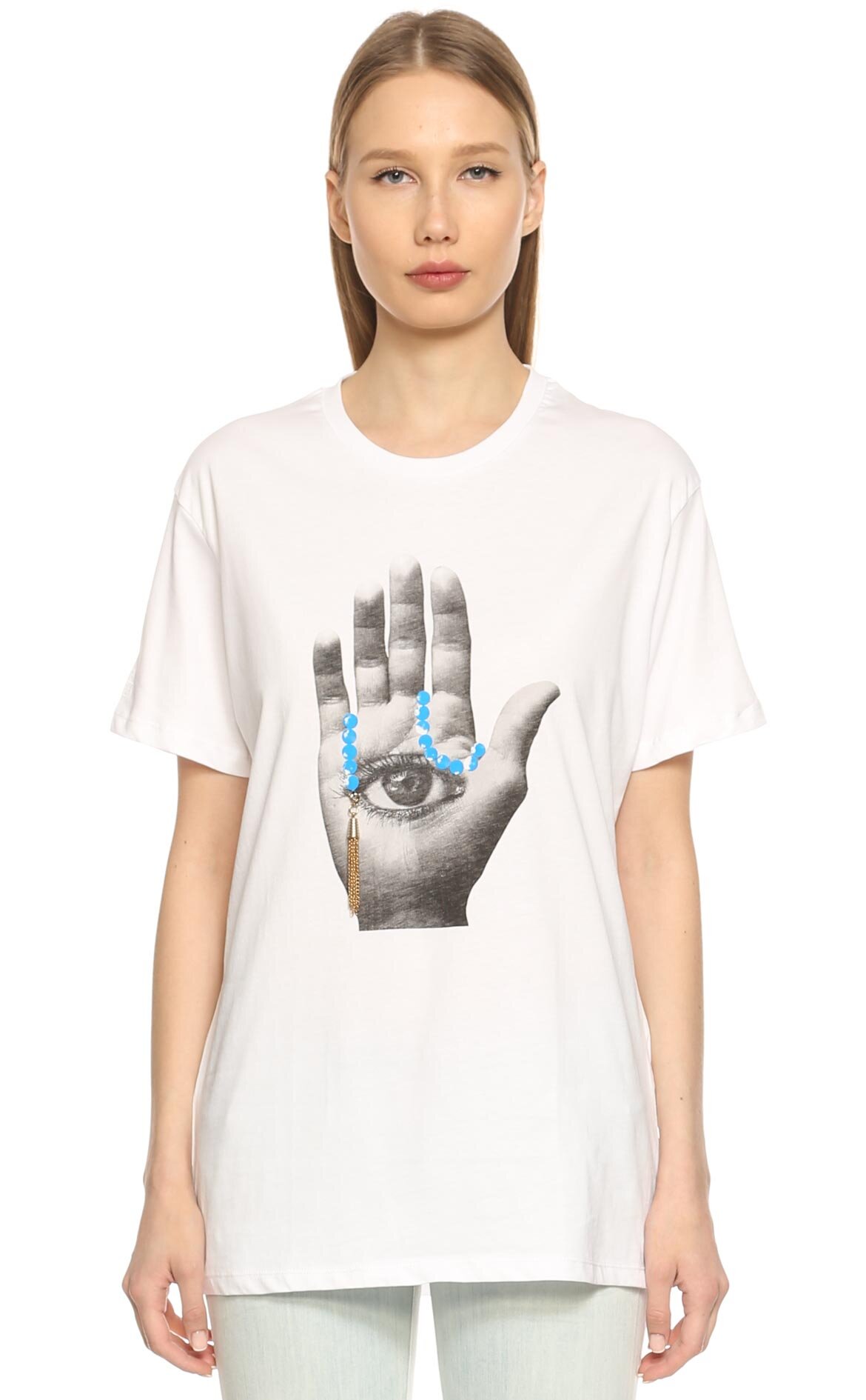 One Gogh-Rosary Baskılı T-Shirt