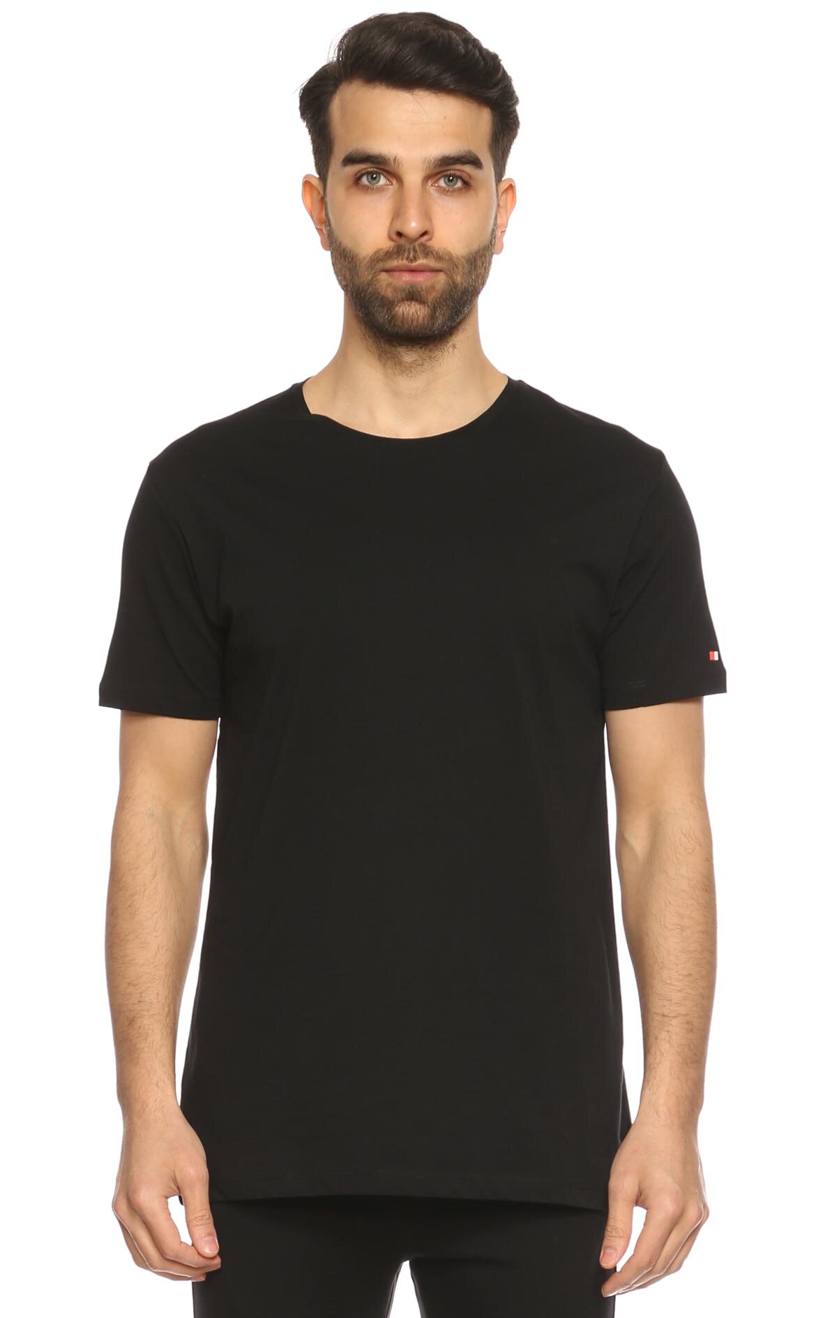 John Frank-Siyah T-Shirt