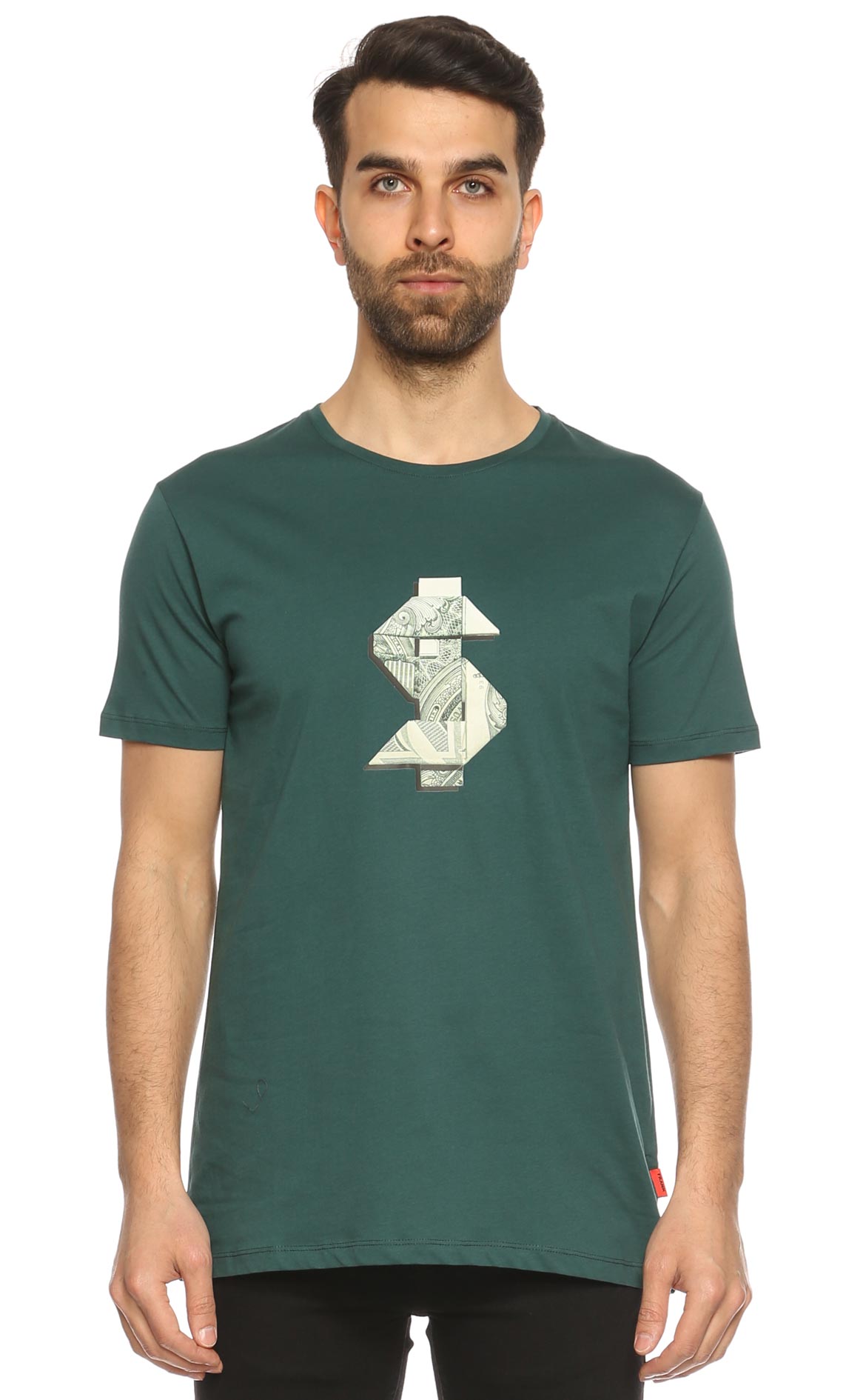 John Frank-Money Baskılı T-Shirt John Frank-Money Baskılı T-Shirt