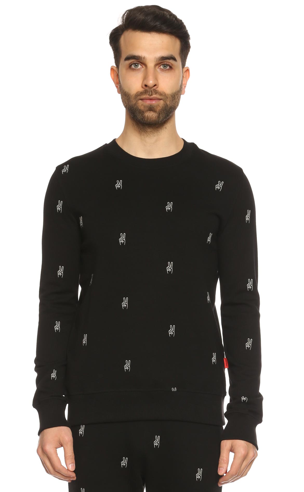 John Frank-Peace Desenli Sweatshirt John Frank-Peace Desenli Sweatshirt