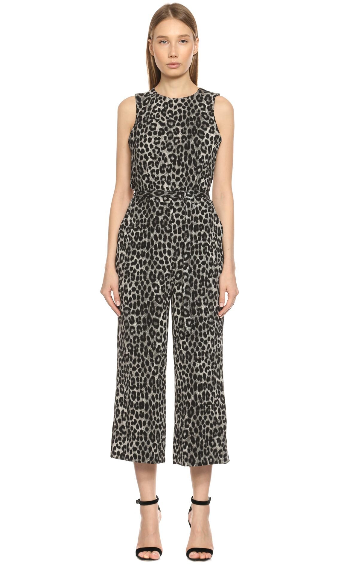 MICHAEL Michael Kors-Desenli Kısa Paça Elbise