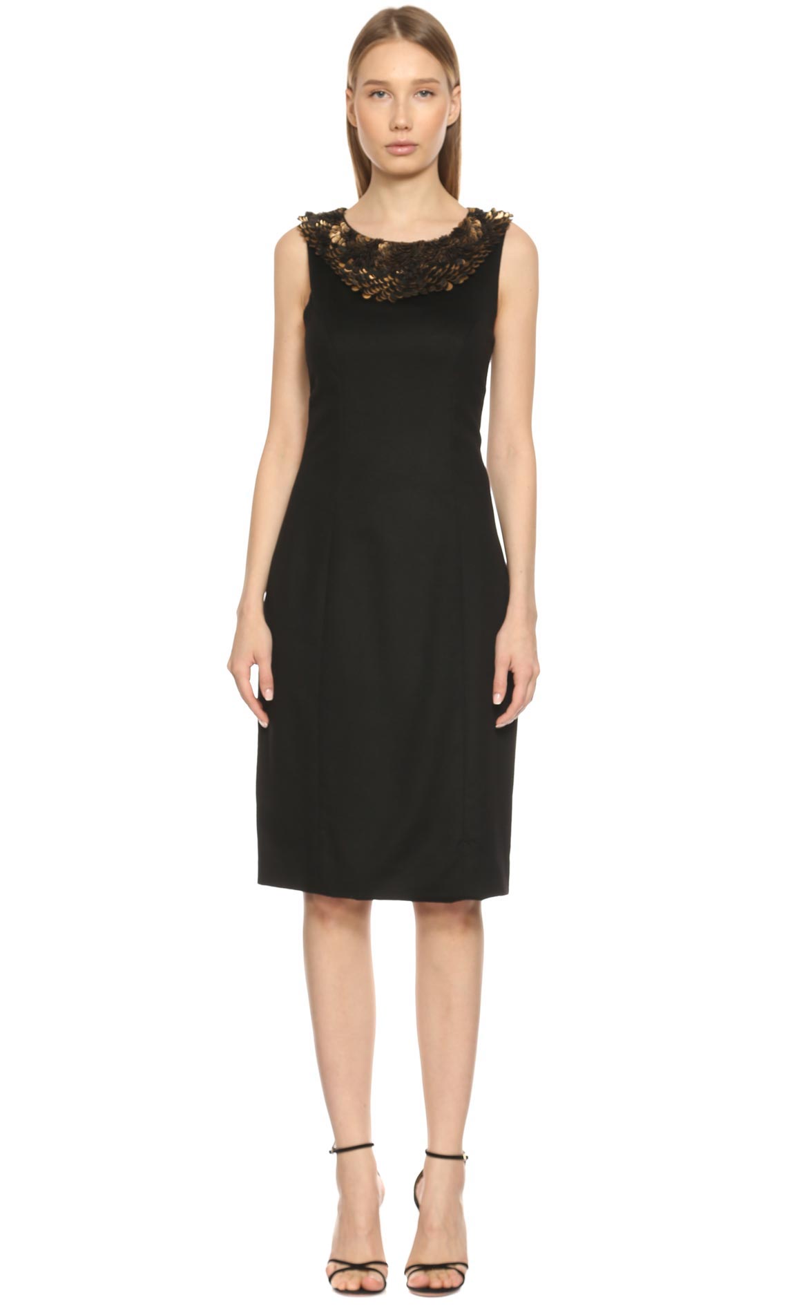 Jason Wu-Yakası Pul Payet Elbise Jason Wu-Yakası Pul Payet Elbise