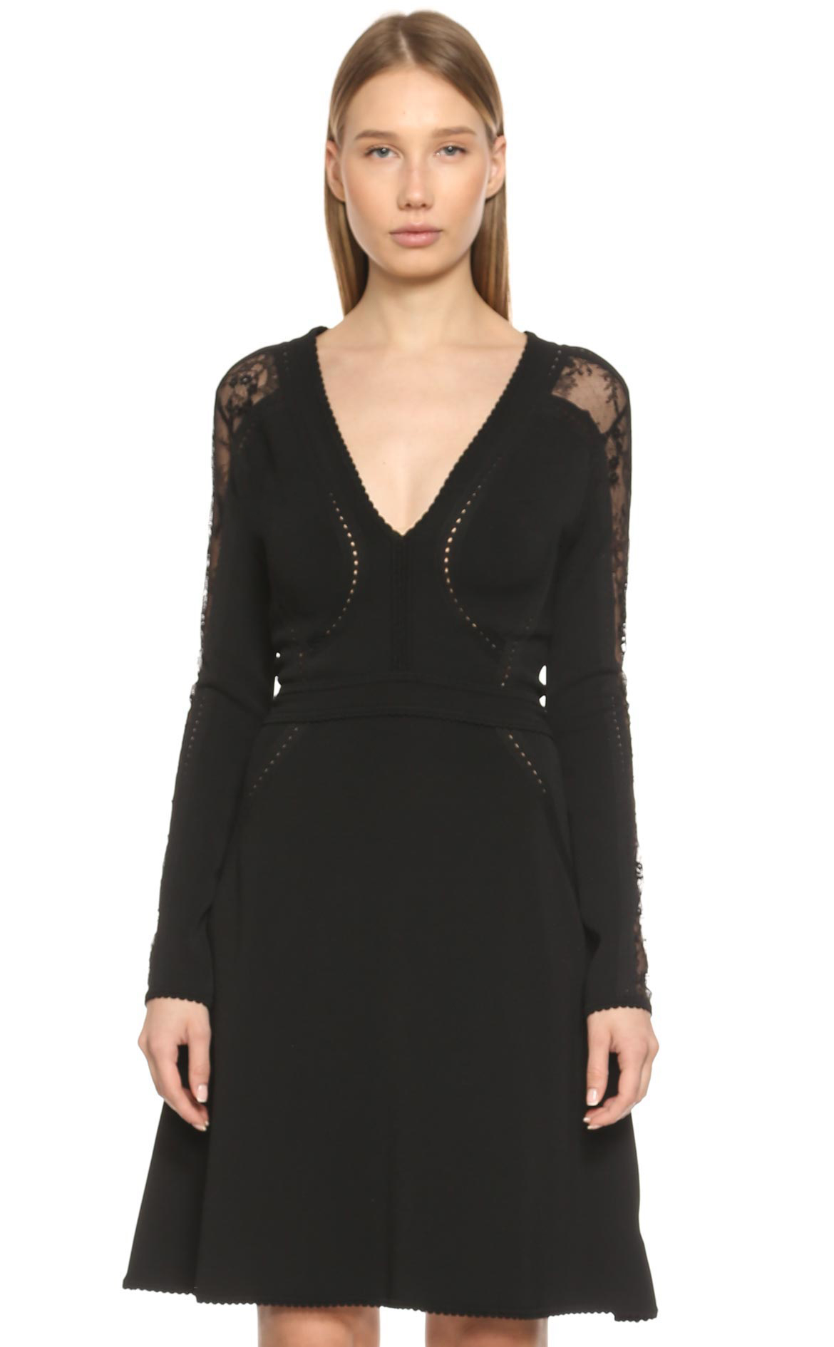 Elie Saab-Dantel Detaylı Elbise Elie Saab-Dantel Detaylı Elbise