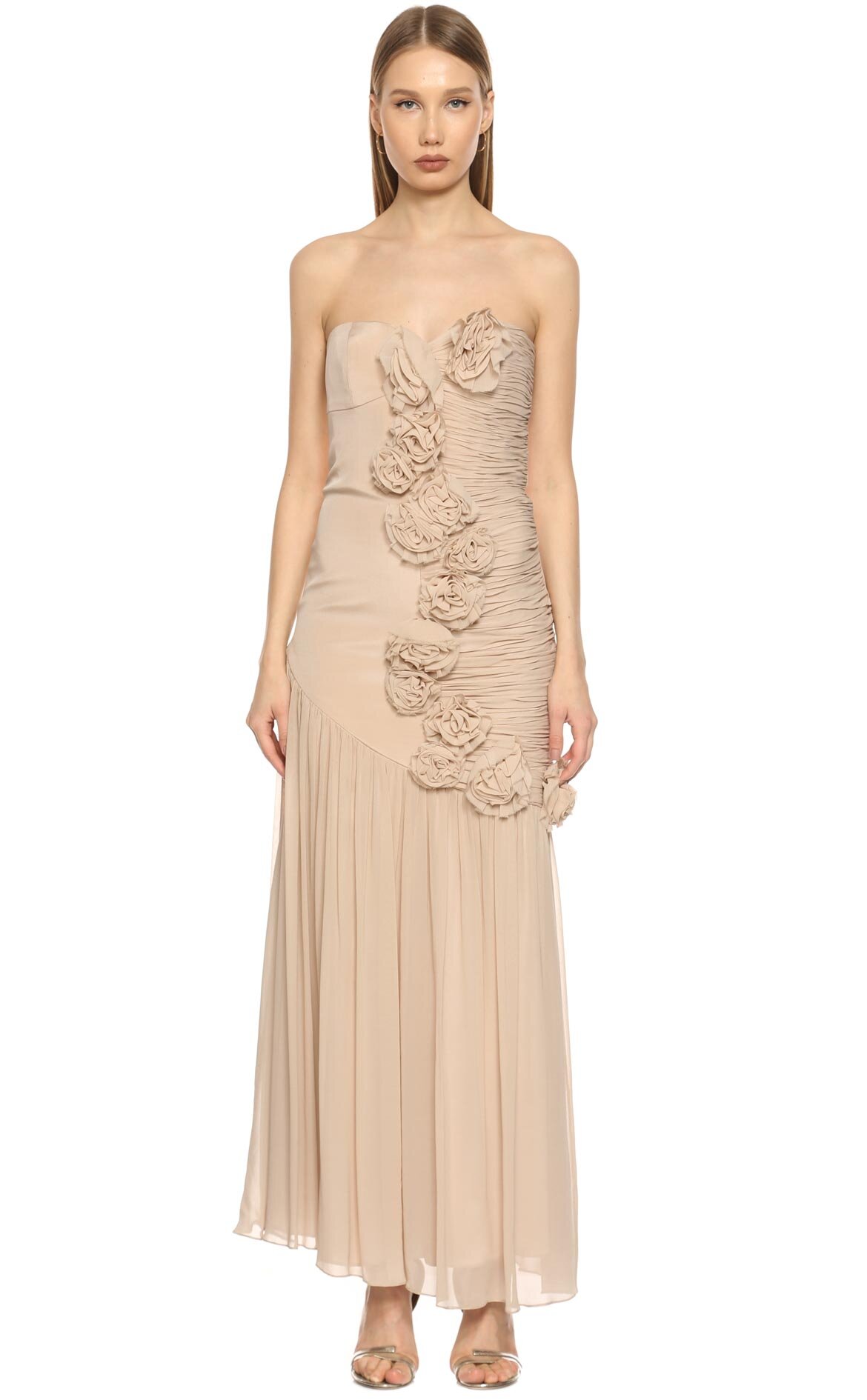 Ugo Zaldi-Ugo Zaldi Bej Gece Elbisesi