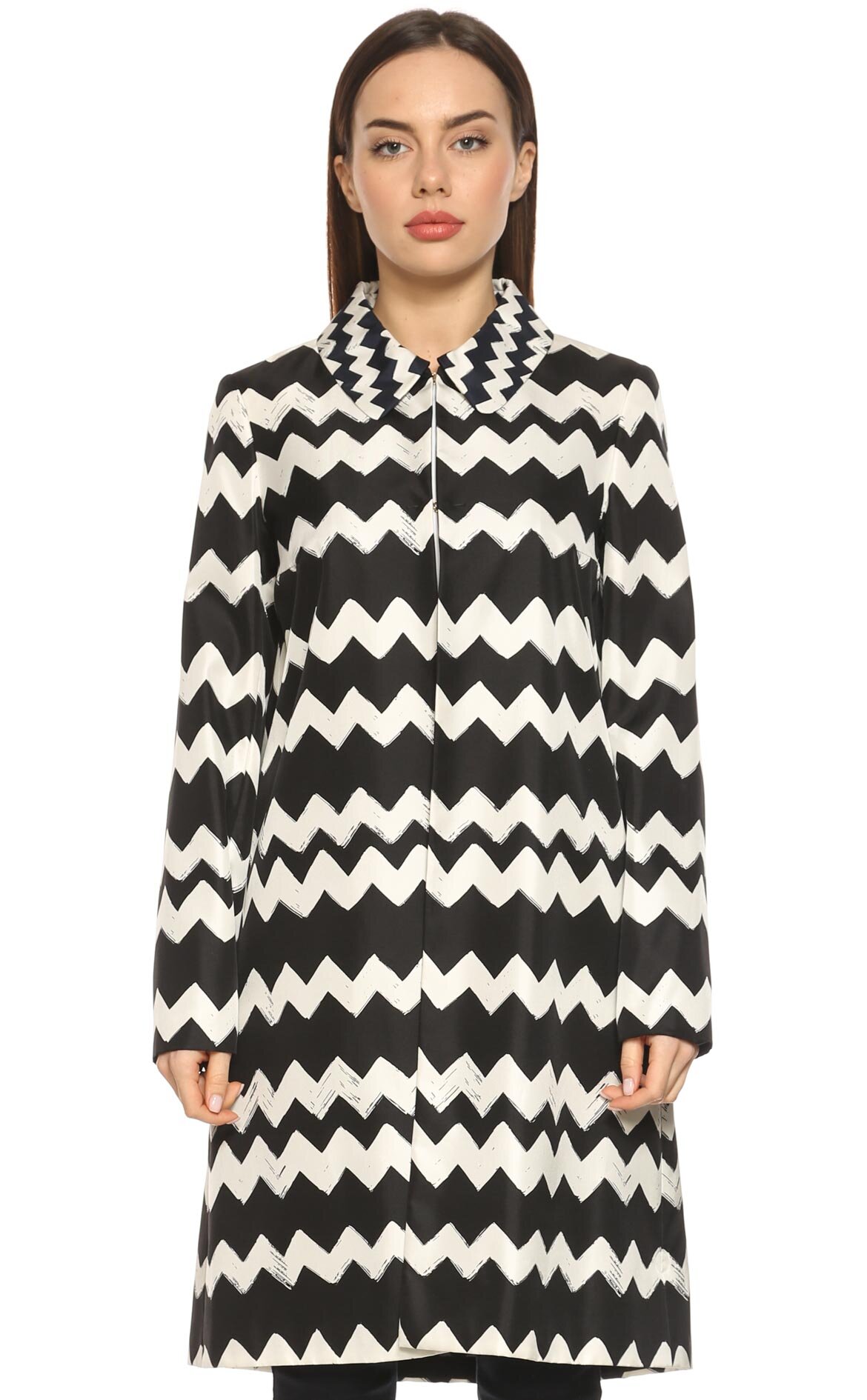 Paule Ka-Paule Ka Siyah/Beyaz Pardesü