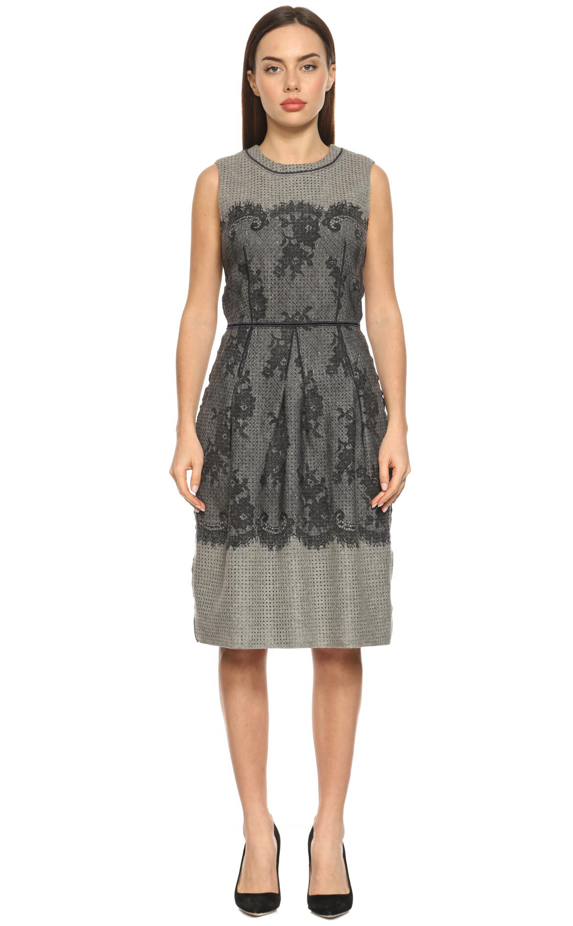 Erdem-Erdem Gri Elbise