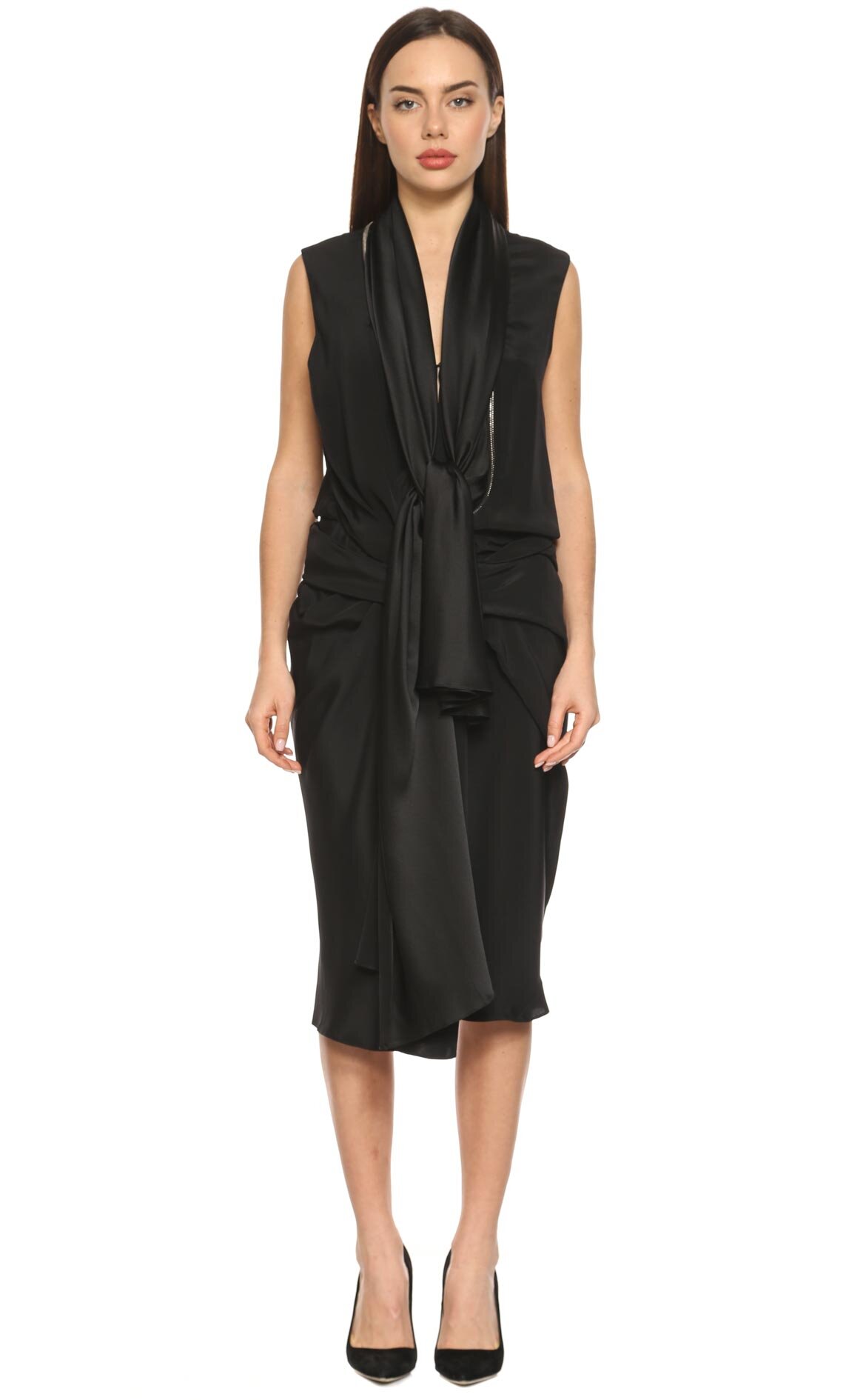 Alexander Wang-Alexander Wang Siyah Elbise