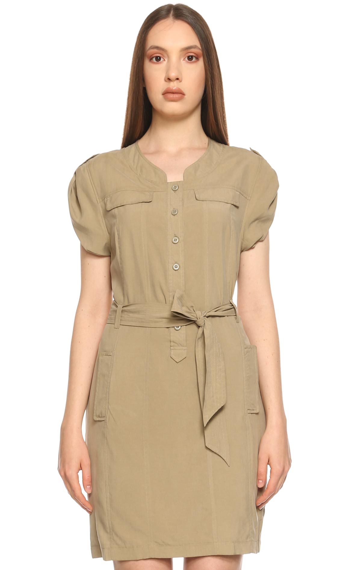 Catherine Malandrino-Catherina Malandrino Vizon Elbise