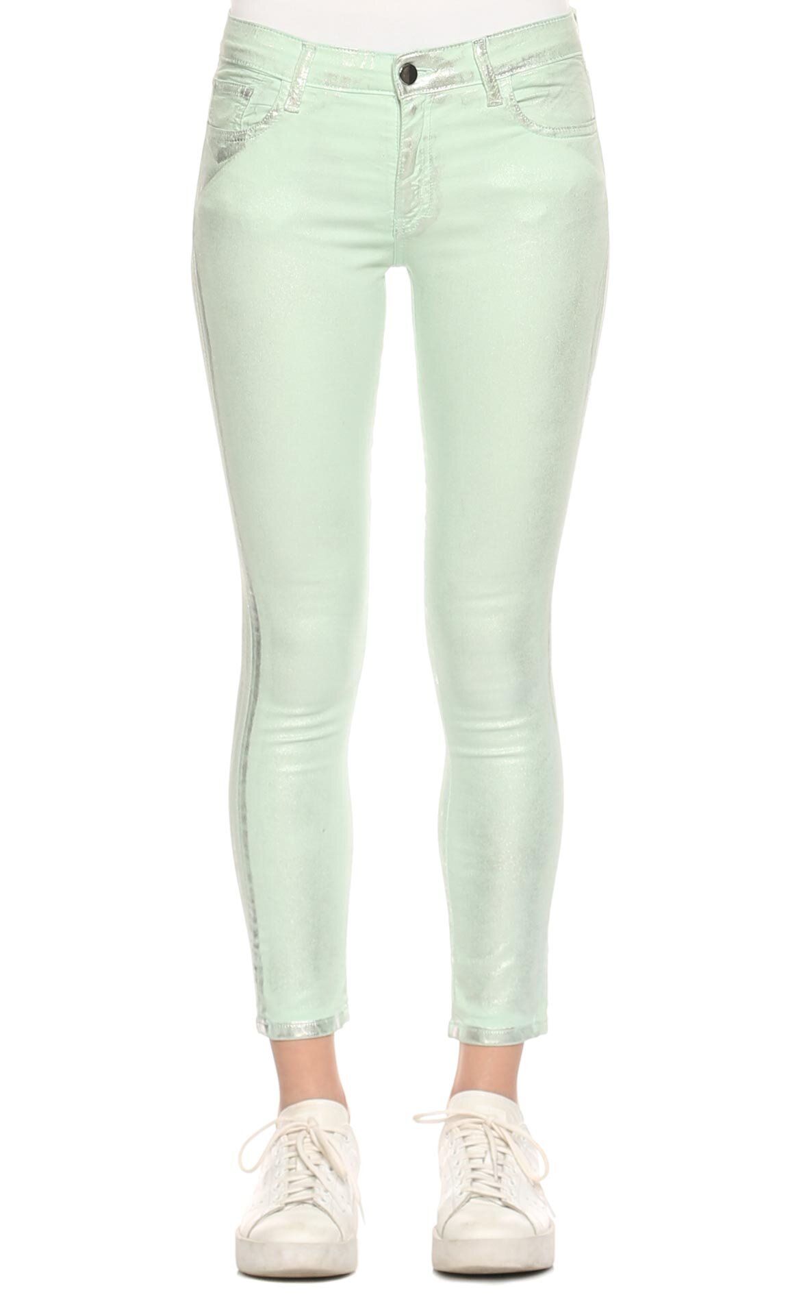 75 Faubourg-75 Faubourg Yeşil Jean Pantolon