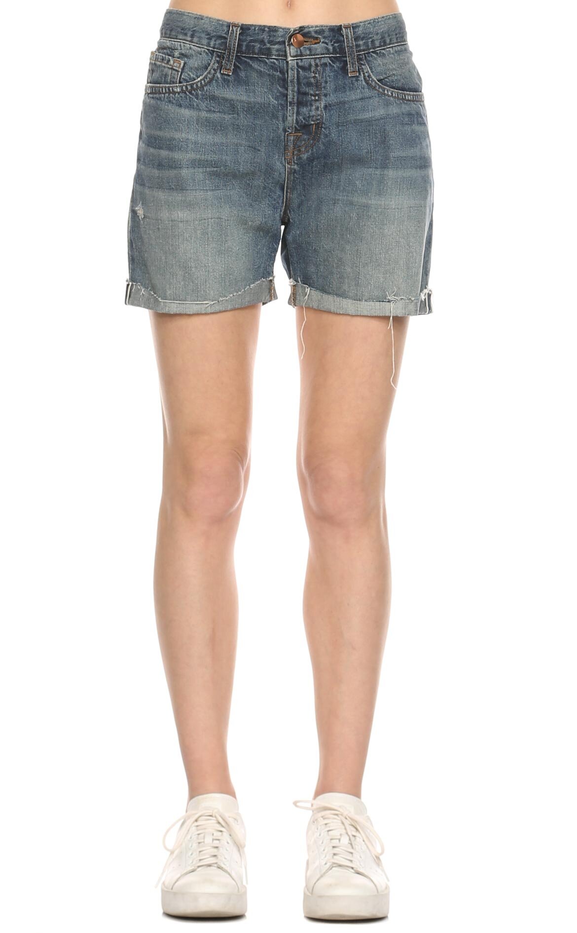 J Brand-J Brand Mavi Jean Şort J Brand-J Brand Mavi Jean Şort