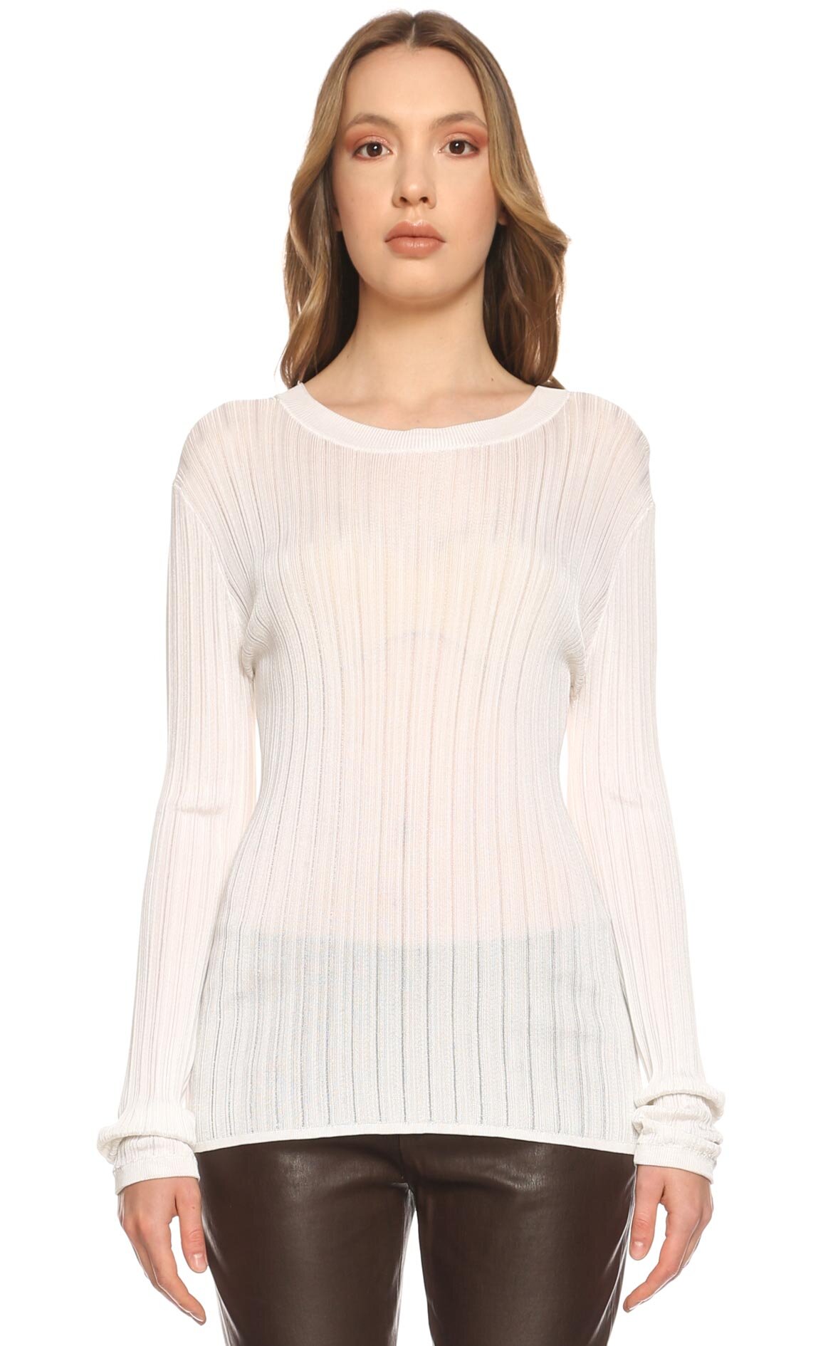 DKNY-Dkny Beyaz Kazak