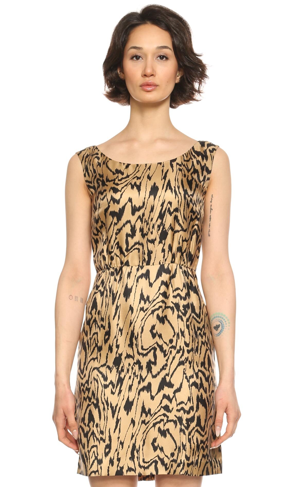 Temperley London-Temperley London Kahverengi Elbise