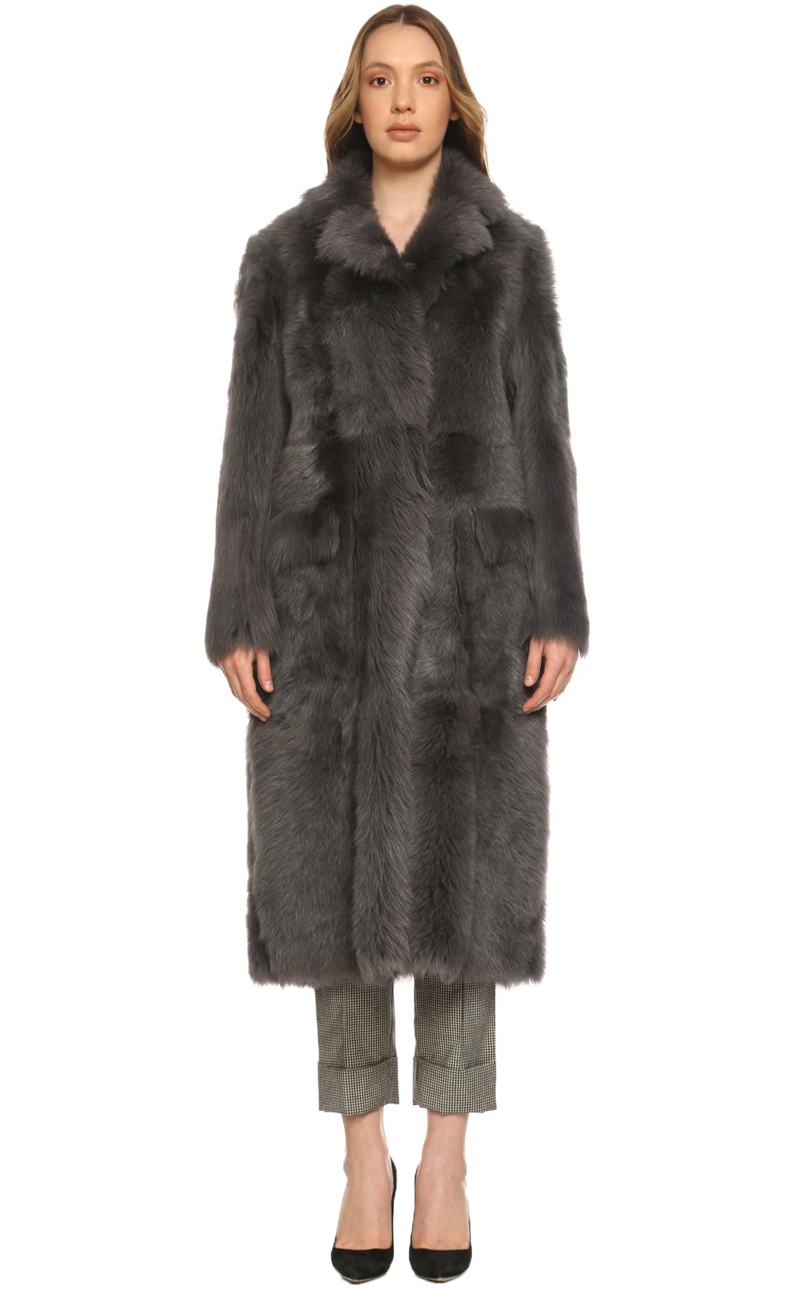 Blancha-Blancha Gri Kürk Blancha-Blancha Gri Kürk