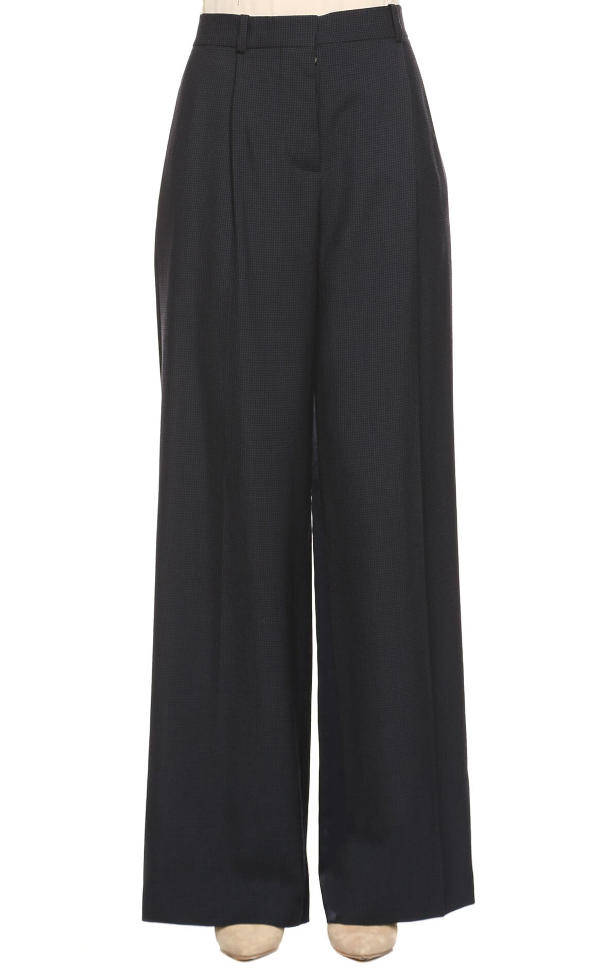 Victoria Beckham-Victoria Beckham Lacivert Pantolon