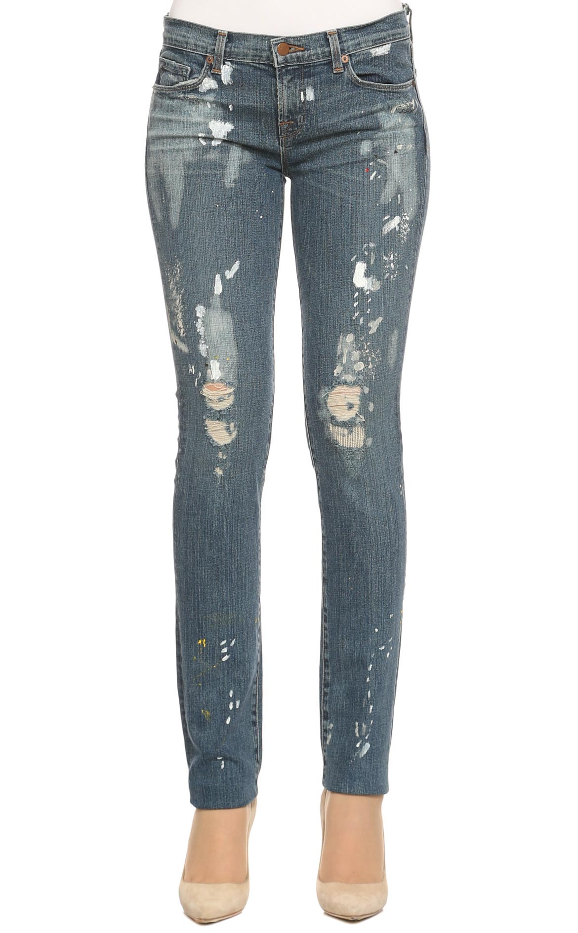 J Brand-J Brand Mavi Jean Pantolon J Brand-J Brand Mavi Jean Pantolon