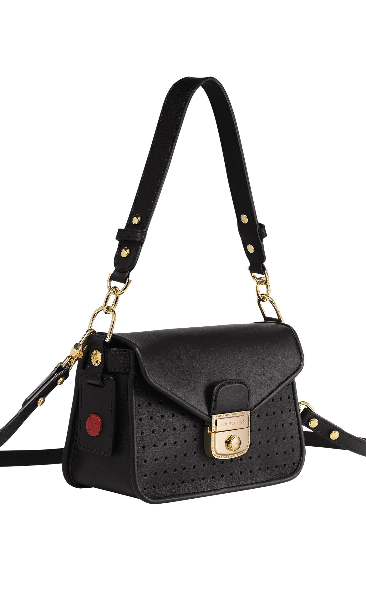 Longchamp-Mademoiselle Longchamp Çapraz Çanta XS