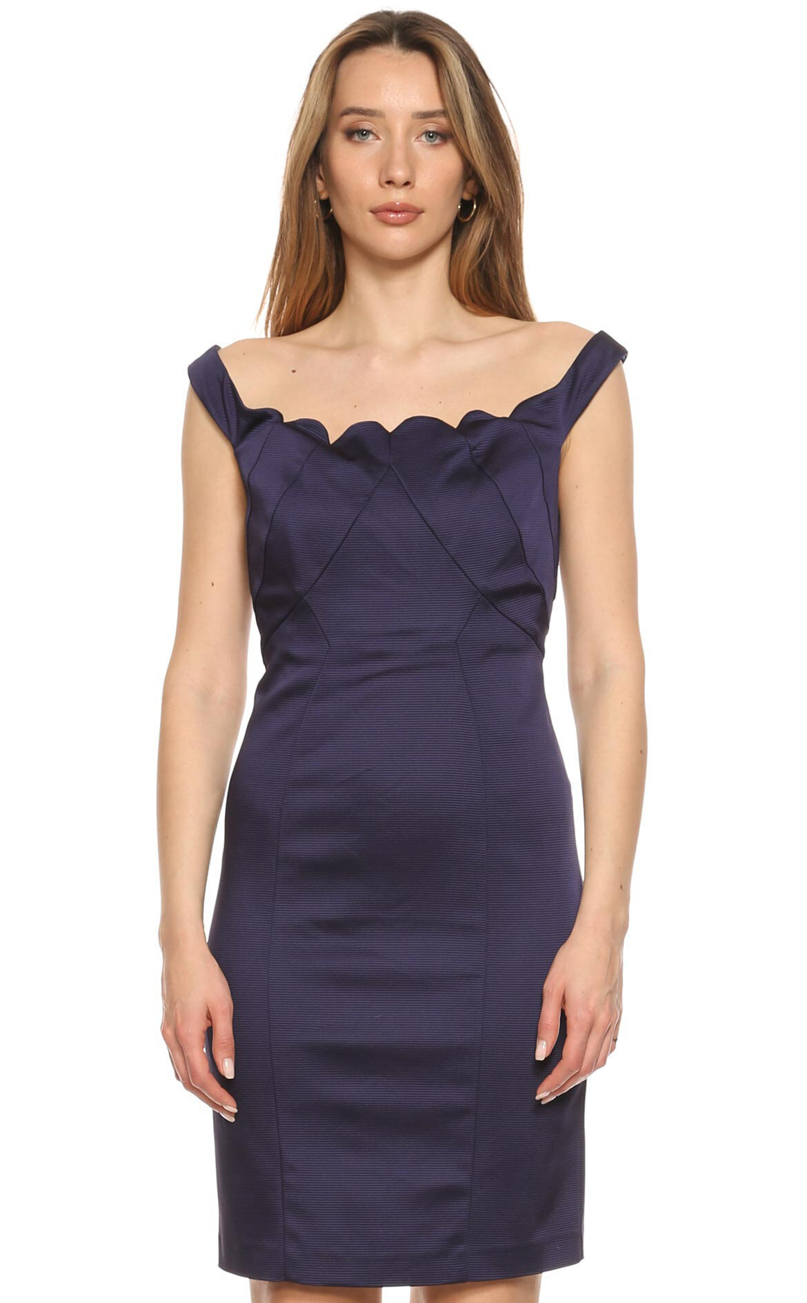 Zac Zac Posen-Zac Posen Mor Elbise Zac Zac Posen-Zac Posen Mor Elbise