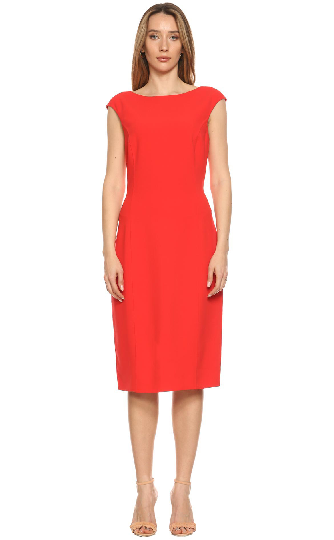 Michael Kors Collection-Michael Kors Kırmızı Elbise Michael Kors Collection-Michael Kors Kırmızı Elbise