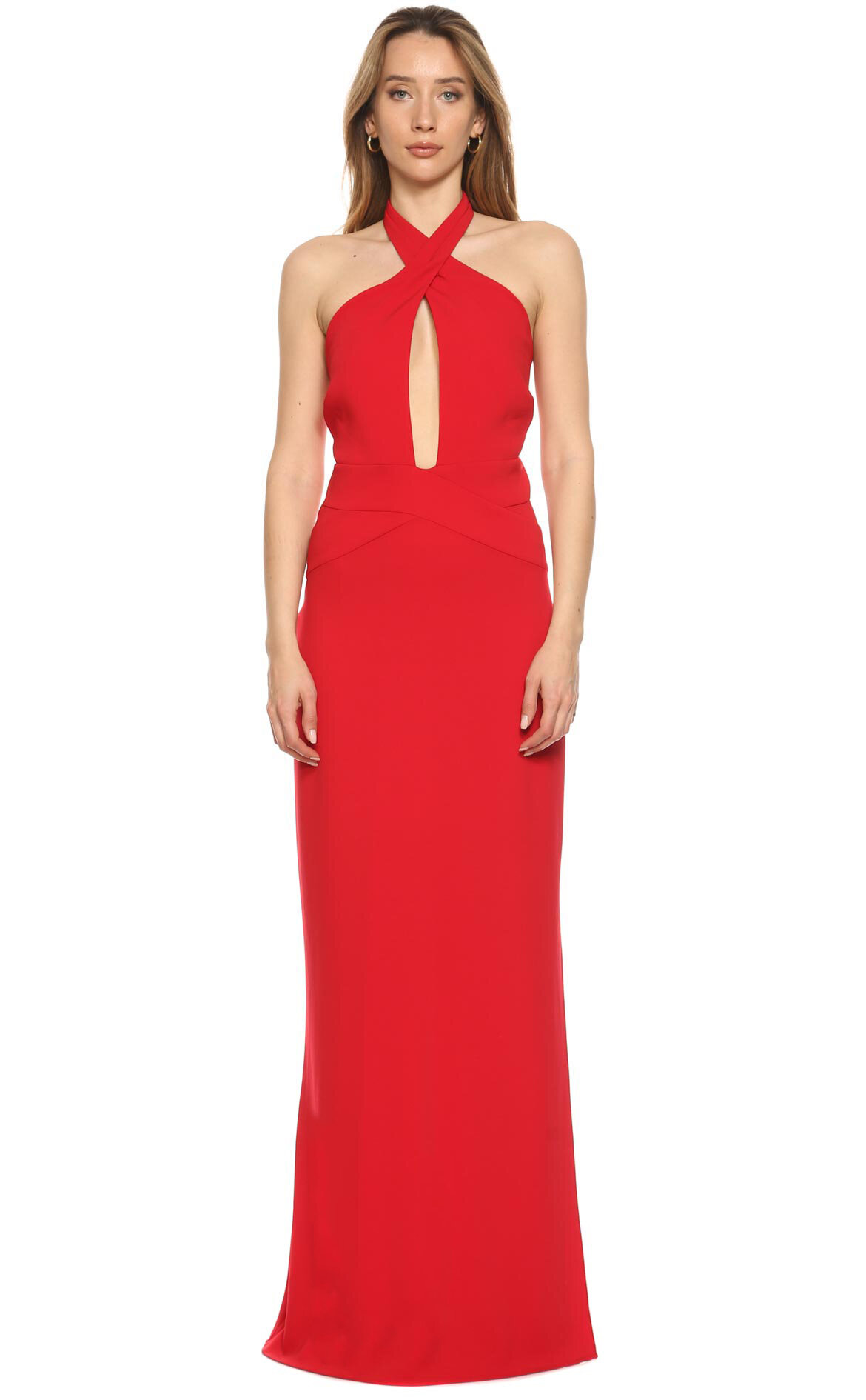 Laundry By Shelli Segal-Laundry by Shelli Segal Kırmızı Gece Elbisesi