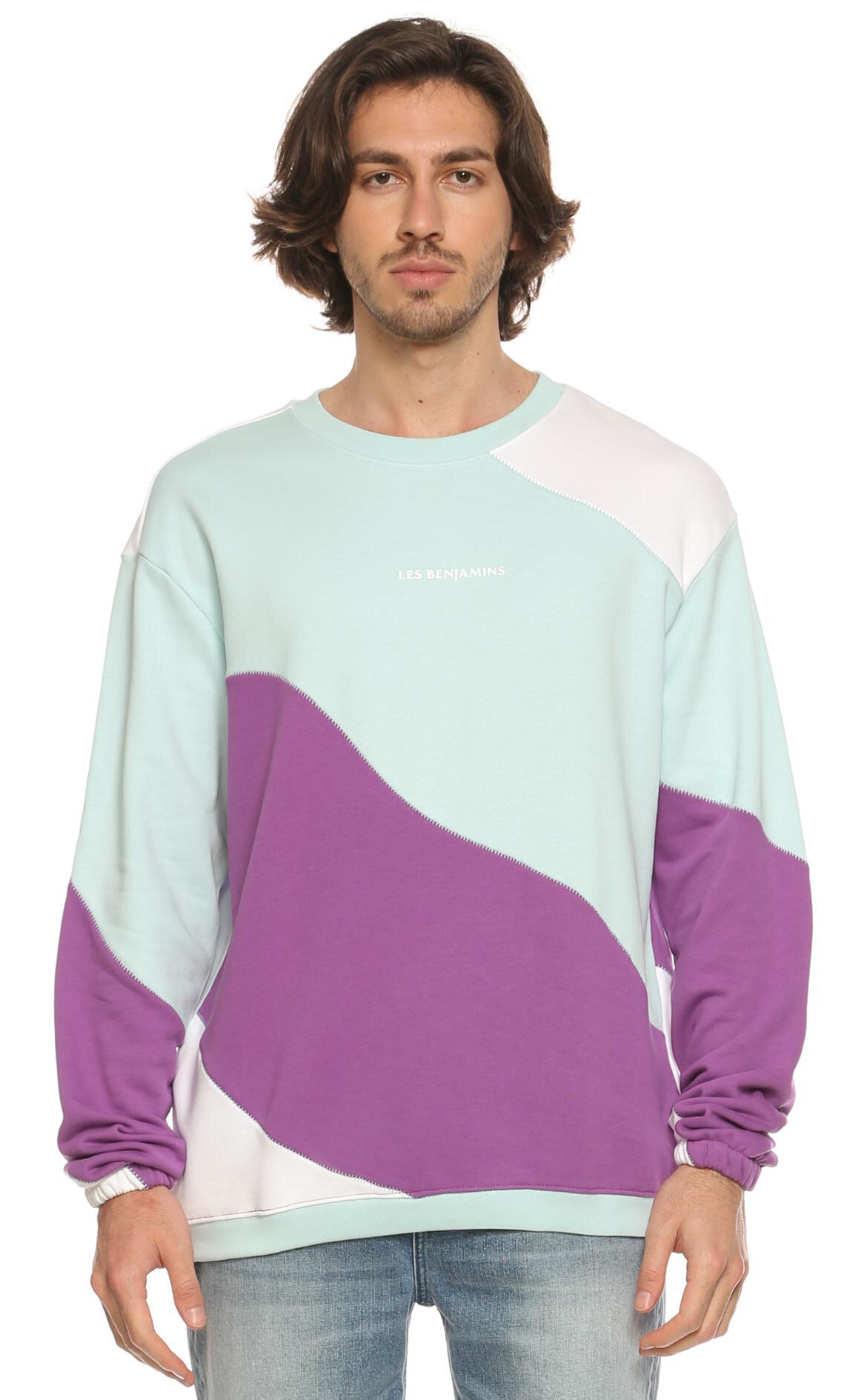 Les Benjamins-Les Benjamins Çok Renkli Sweatshirt Les Benjamins-Les Benjamins Çok Renkli Sweatshirt