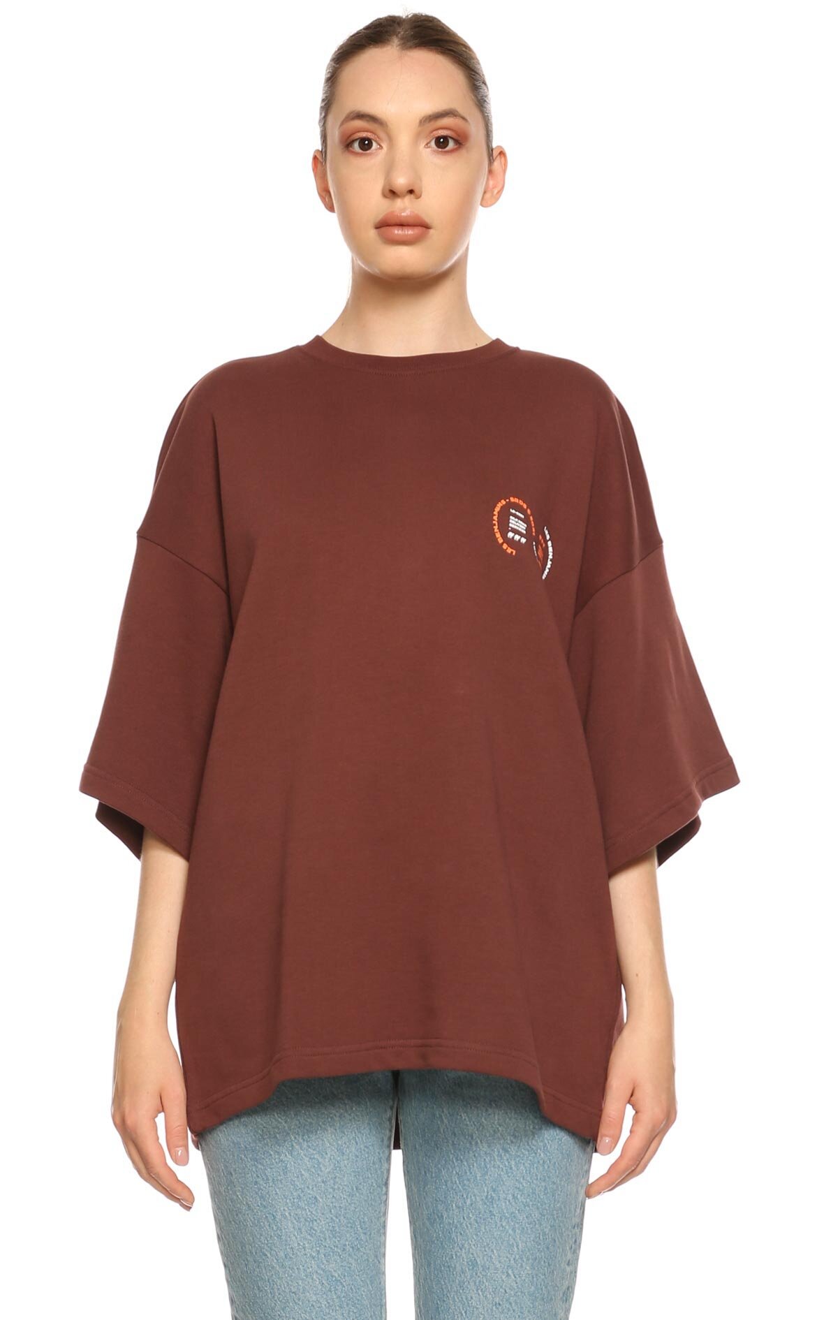 Les Benjamins-Les Benjamins Kahverengi T-Shirt