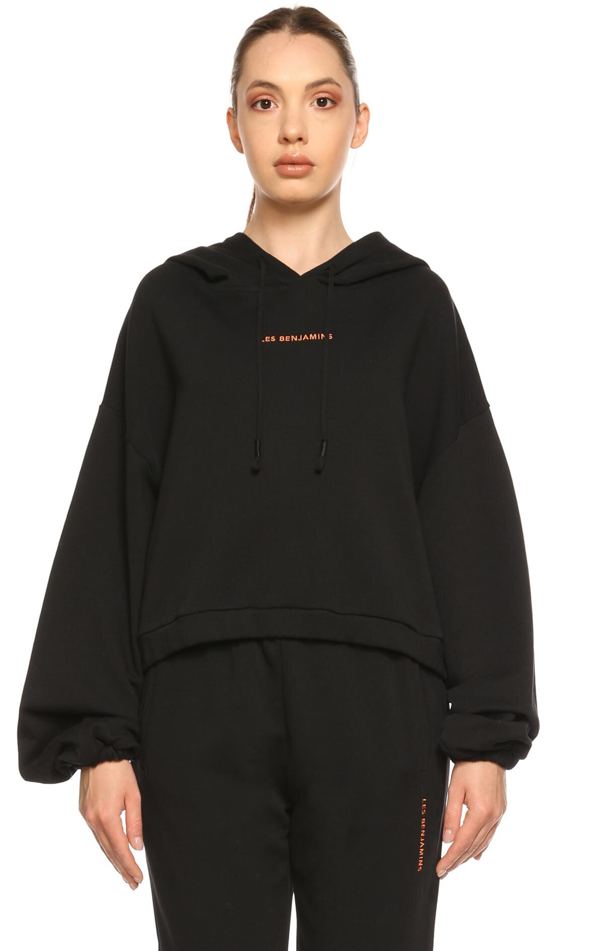 Les Benjamins-Les Benjamins Siyah Sweatshirt Les Benjamins-Les Benjamins Siyah Sweatshirt