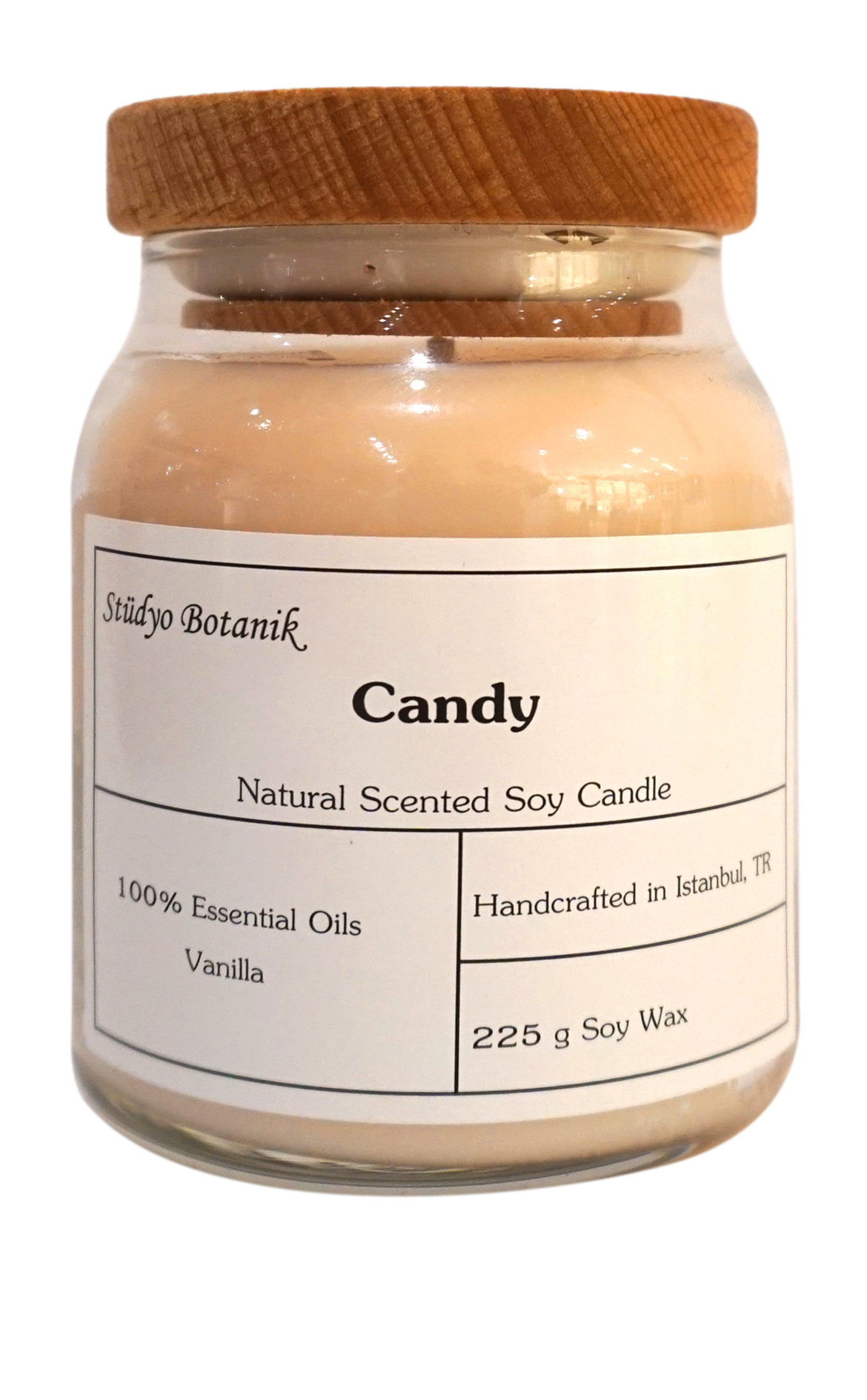 Studyo Botanik-Stüdyo Botanik Mum Cam - Candy Studyo Botanik-Stüdyo Botanik Mum Cam - Candy