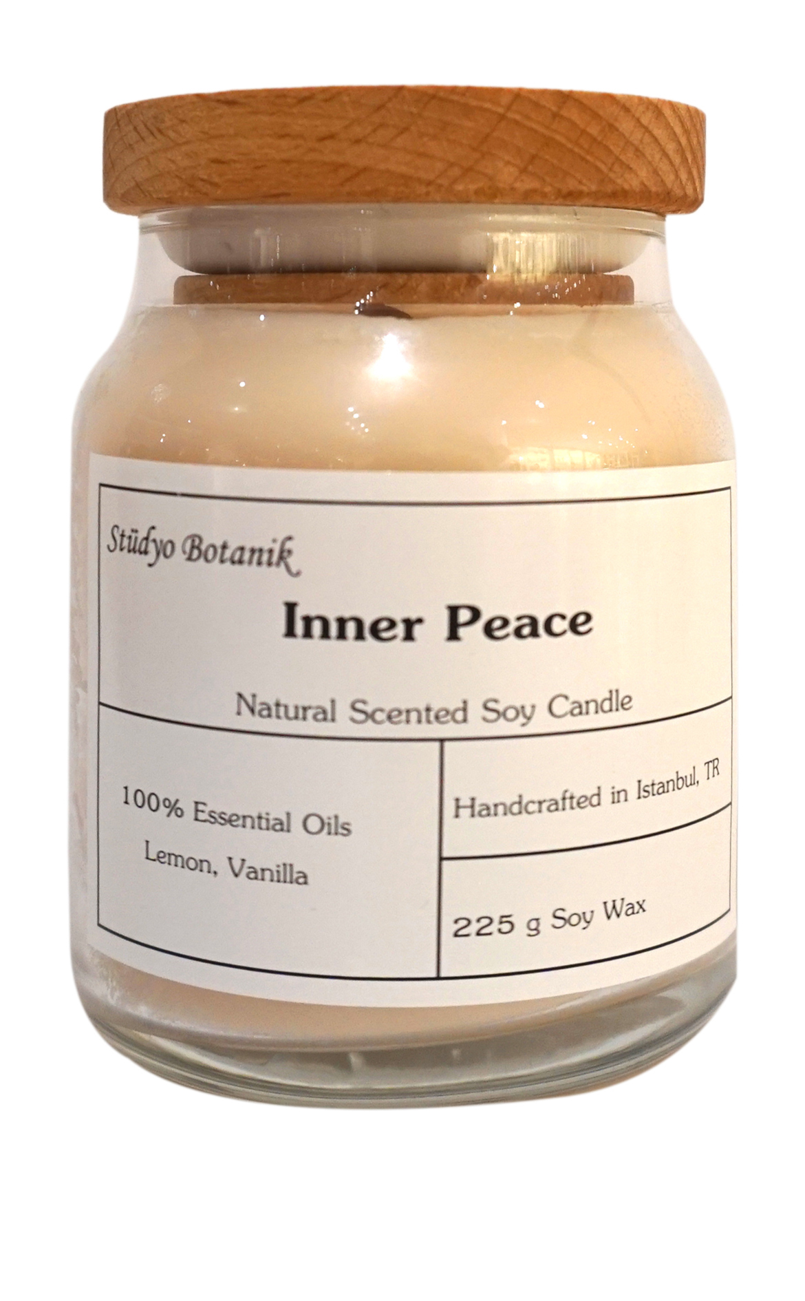 Studyo Botanik-Stüdyo Botanik Mum Cam - Inner Peace Studyo Botanik-Stüdyo Botanik Mum Cam - Inner Peace