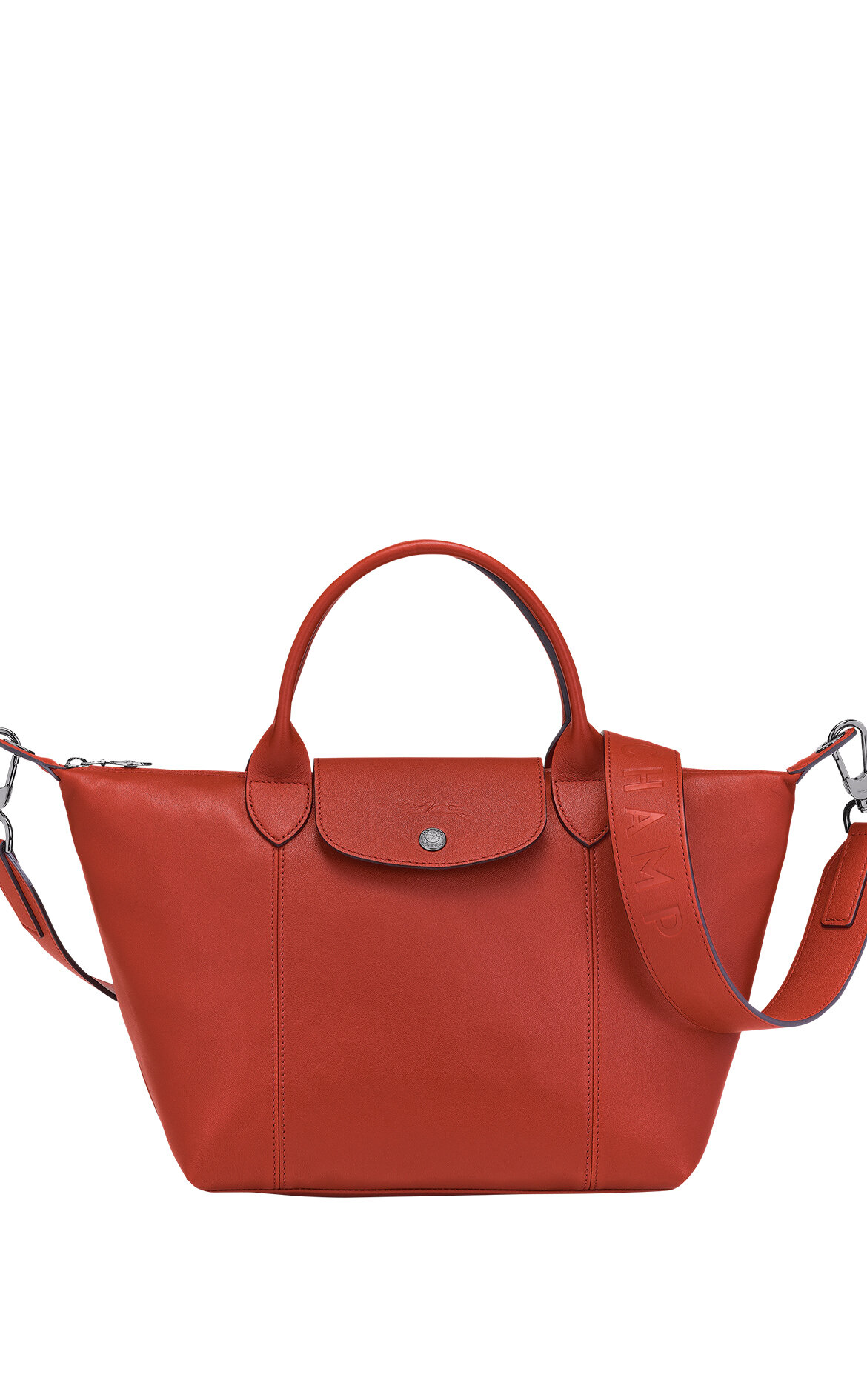Longchamp-Le Pliage Cuir El Çantası S