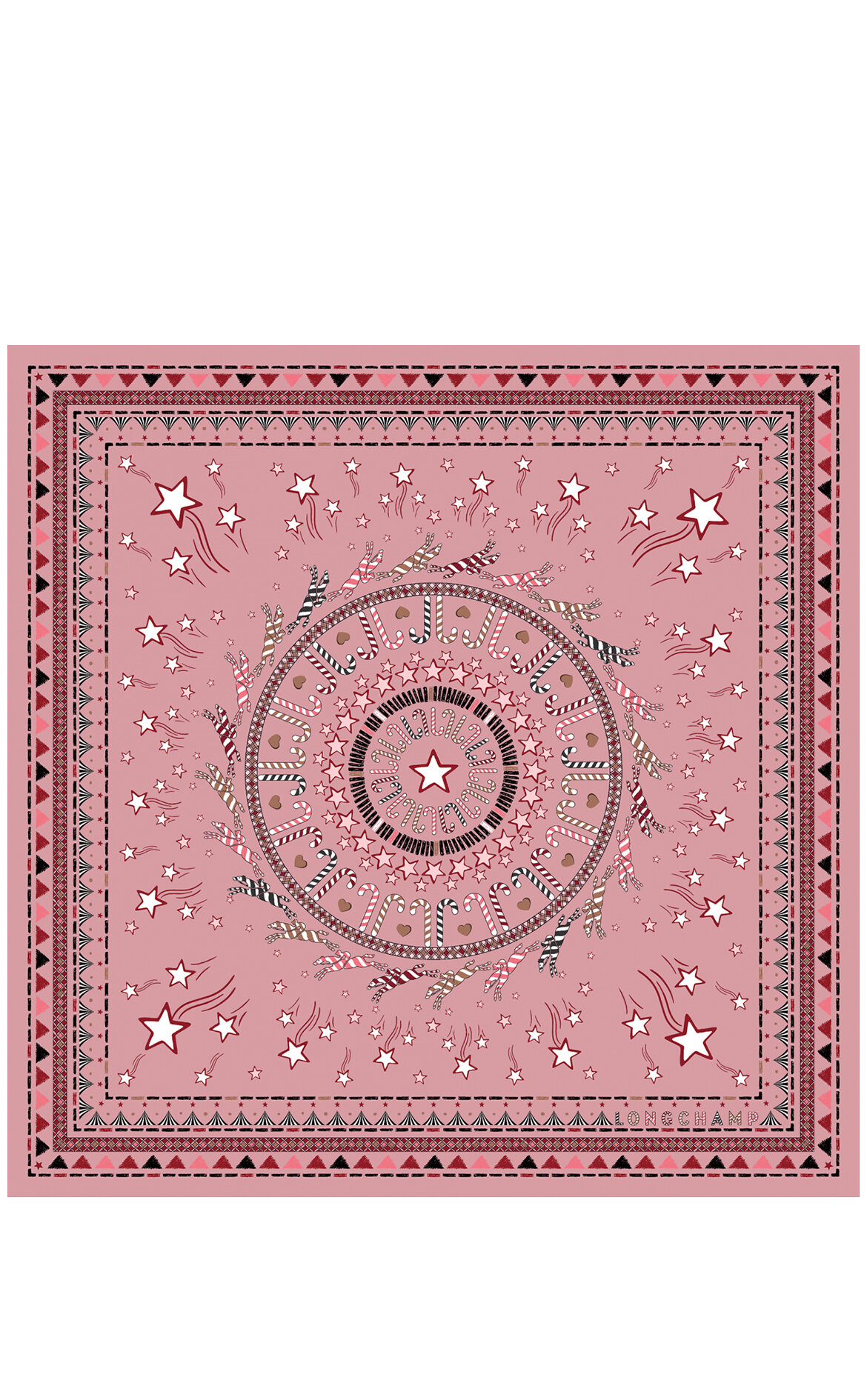 Longchamp-Güz-Kış 2021 Koleksiyonu İpek Eşarp