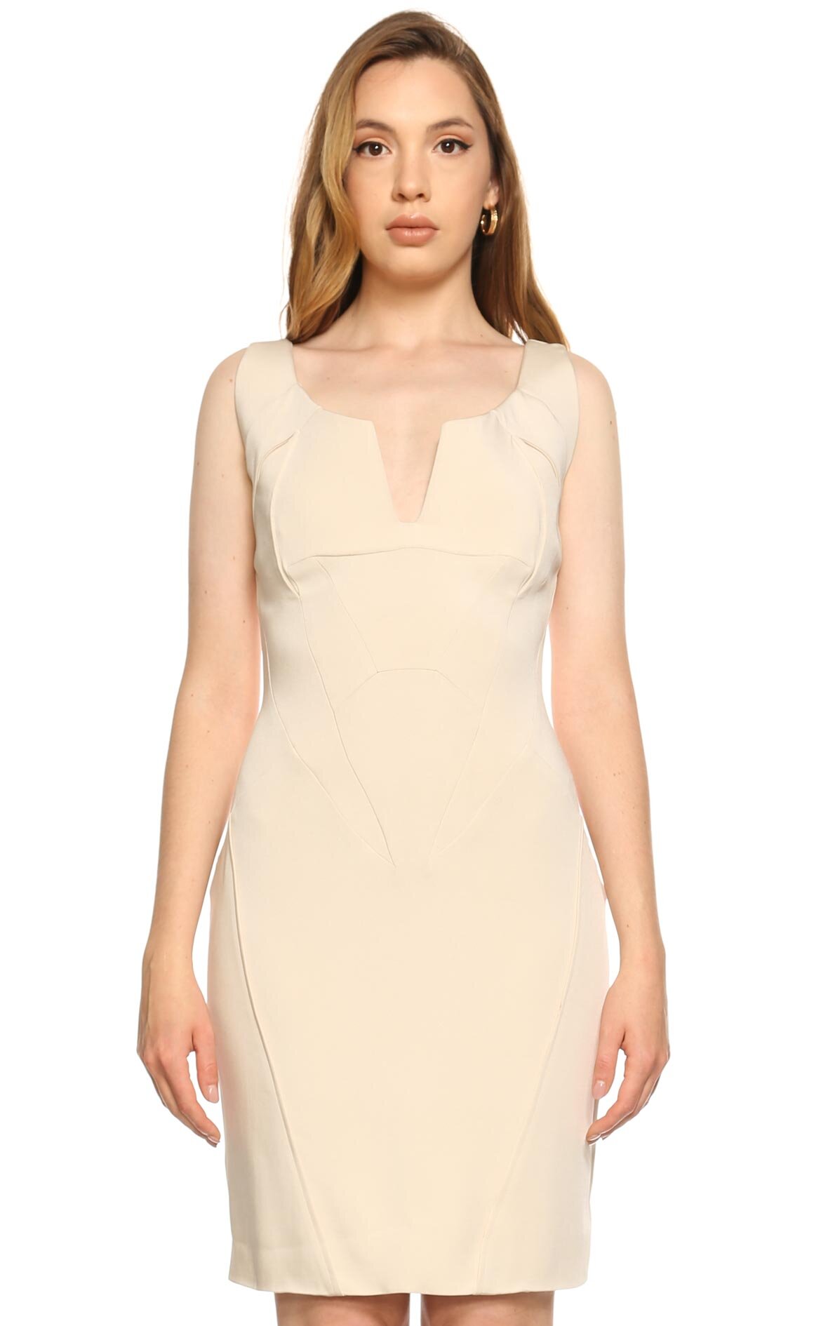 Antonio Berardi-Antonio Berardi Bej Elbise