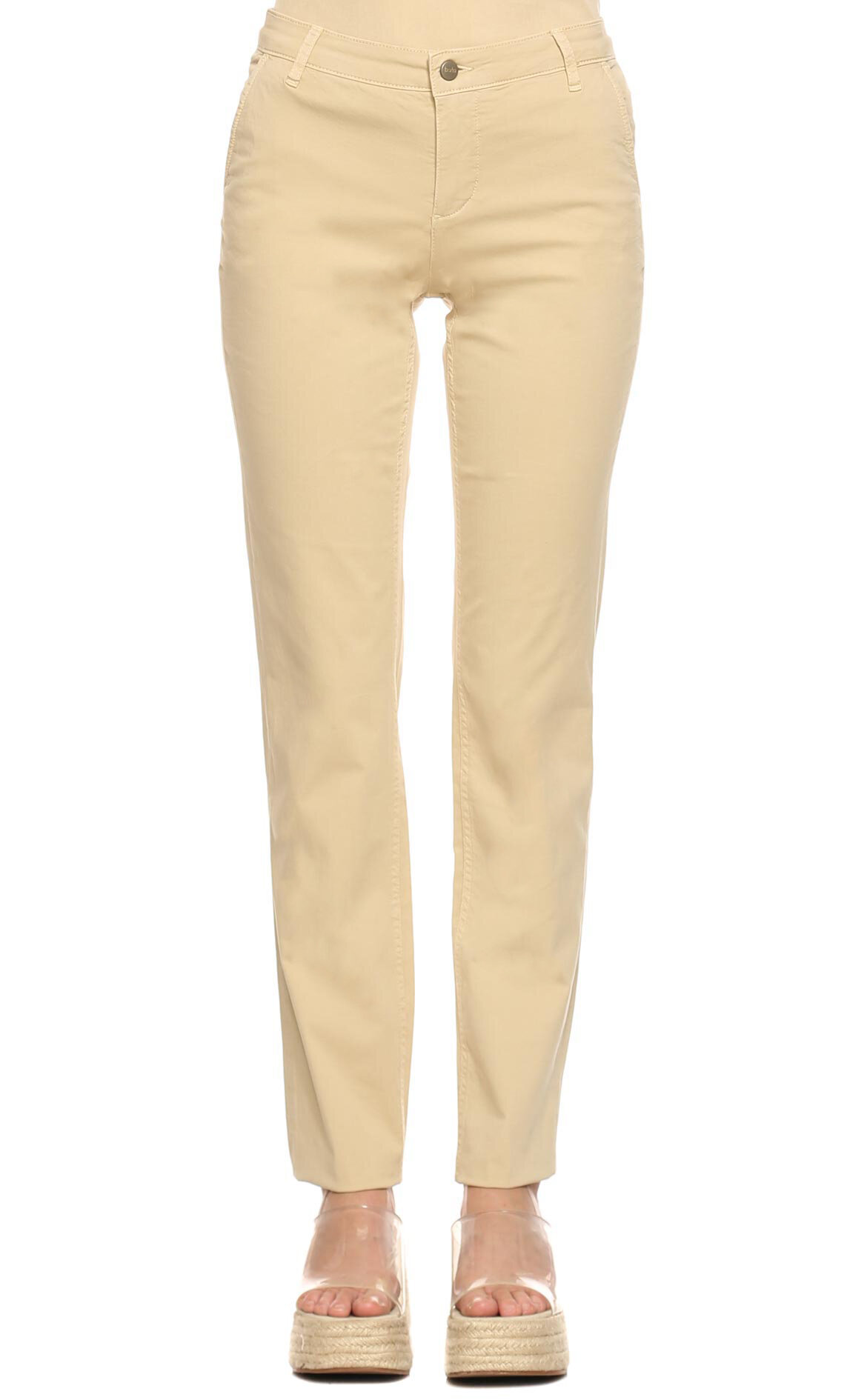 Barta Jeans-Barta Jeans Bej Pantolon